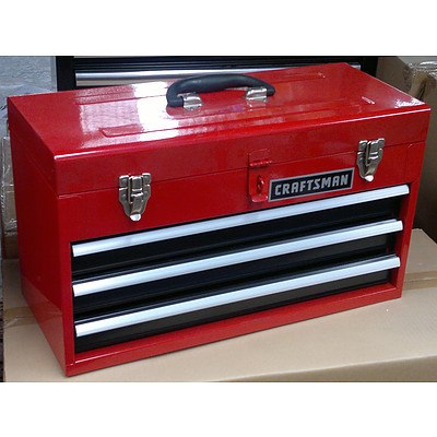 Craftsman 3 Drawer Tool Chest Demonstration - Lot 847649 | ALLBIDS