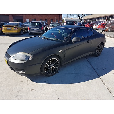 4/2005 Hyundai Tiburon V6 2d Coupe - Lot 858565 | CARBIDS