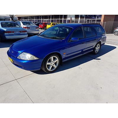 10/2001 Ford Falcon SR AUII 4d - Lot 862012 | CARBIDS