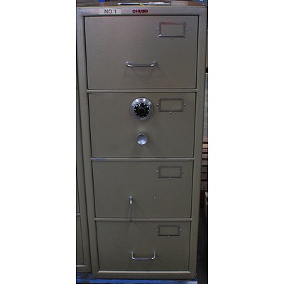 Chubb B Class Four Drawer Filing - Lot 868232 | ALLBIDS