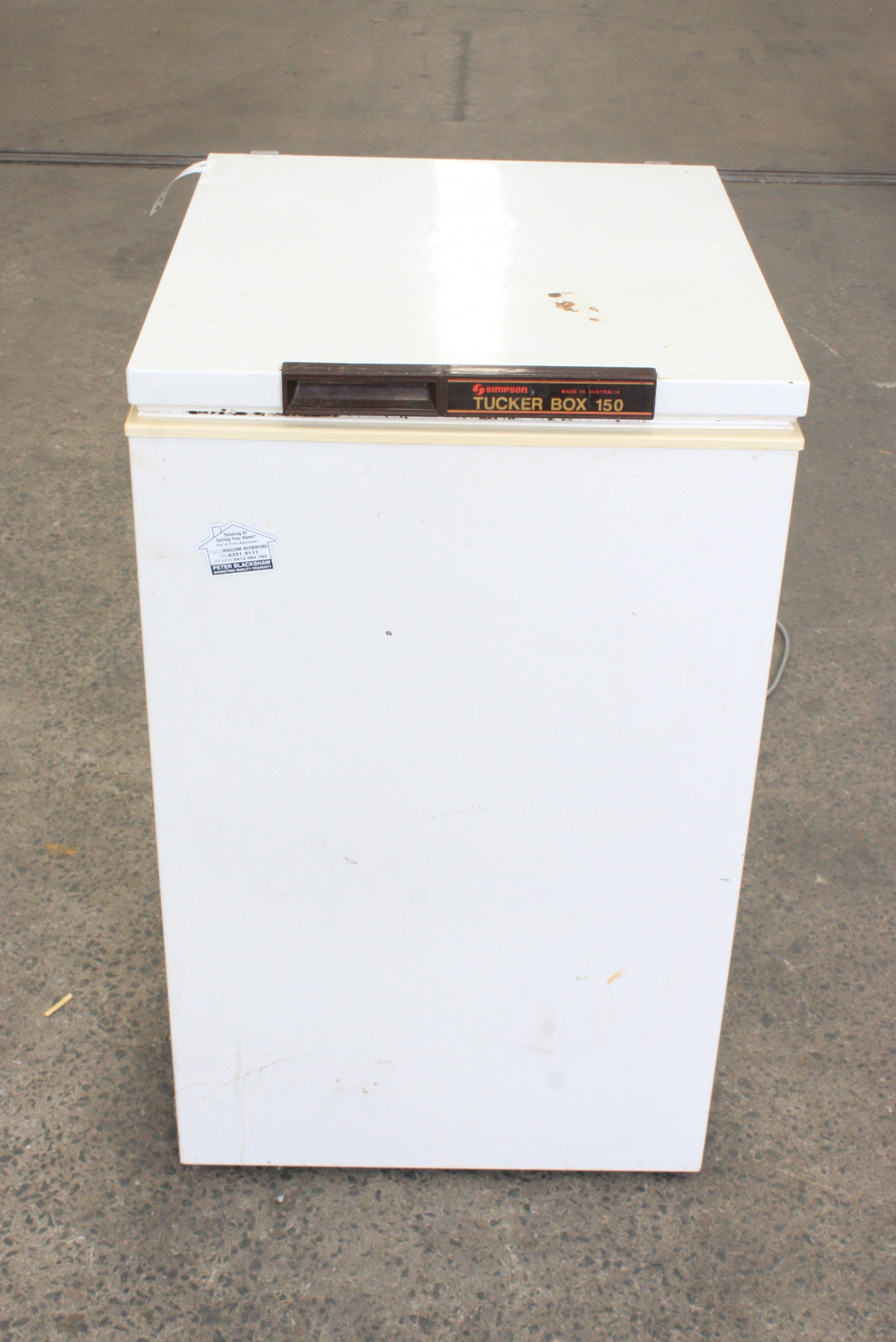 Simpson 140 L Chest Freezer - Lot 874826 | ALLBIDS