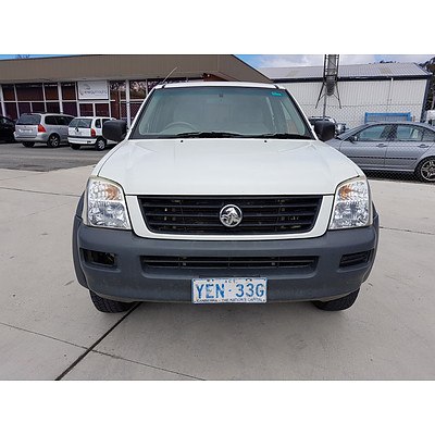 6/2006 Holden Rodeo LX RA MY06 - Lot 872598 | CARBIDS