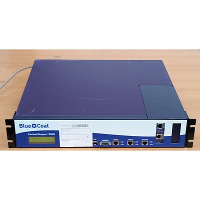 Blue Coat PacketShaper 3500 Gigabit - Lot 876619 | ALLBIDS