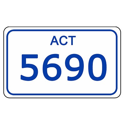 ACT Number Plate 5690 - Lot 897807 | CARBIDS