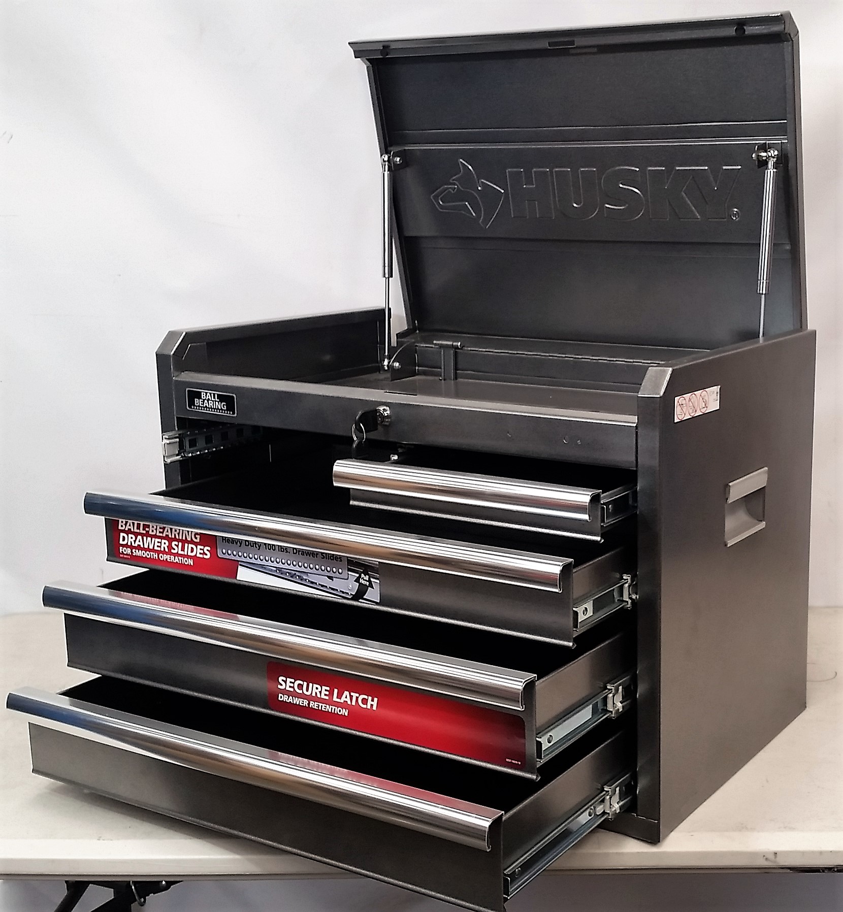 Husky 4-Drawer Chest Toolbox Demonstration - Lot 899172 | ALLBIDS