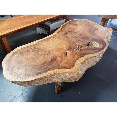 New Solid Slab Indonesian Hardwood - Lot 877250 | ALLBIDS