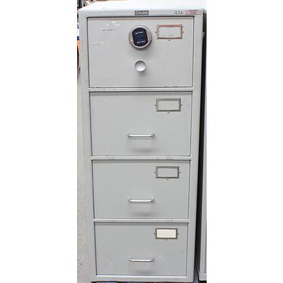 Chubb B Class Four Drawer Filing - Lot 882720 | ALLBIDS