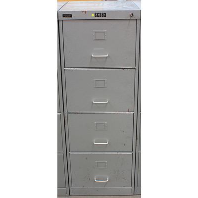 C Class Four Drawer Filing Cabinet - Lot 879872 | ALLBIDS