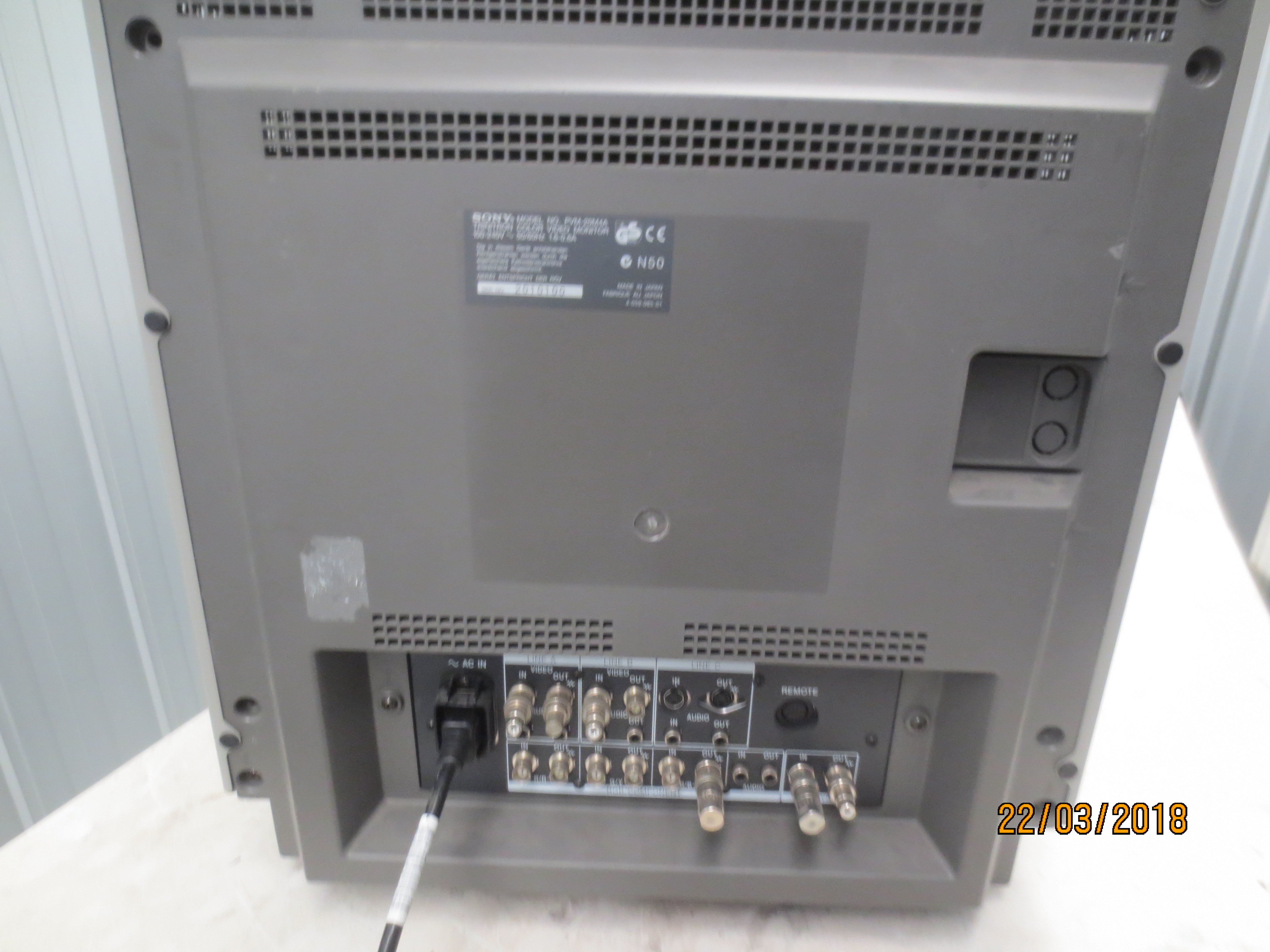 Sony Trinitron 20 Inch Colour Video - Lot 931002 | ALLBIDS