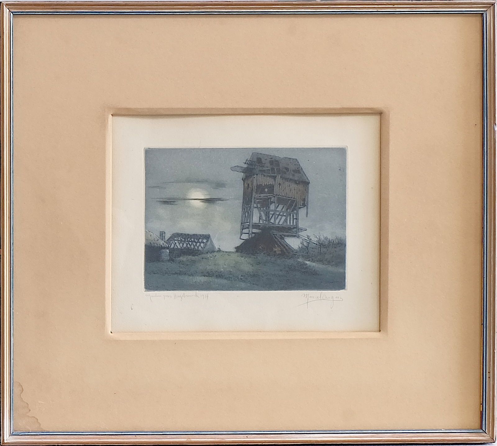 Marcel Augis Hand Coloured Aquatint - Lot 885522 | ALLBIDS