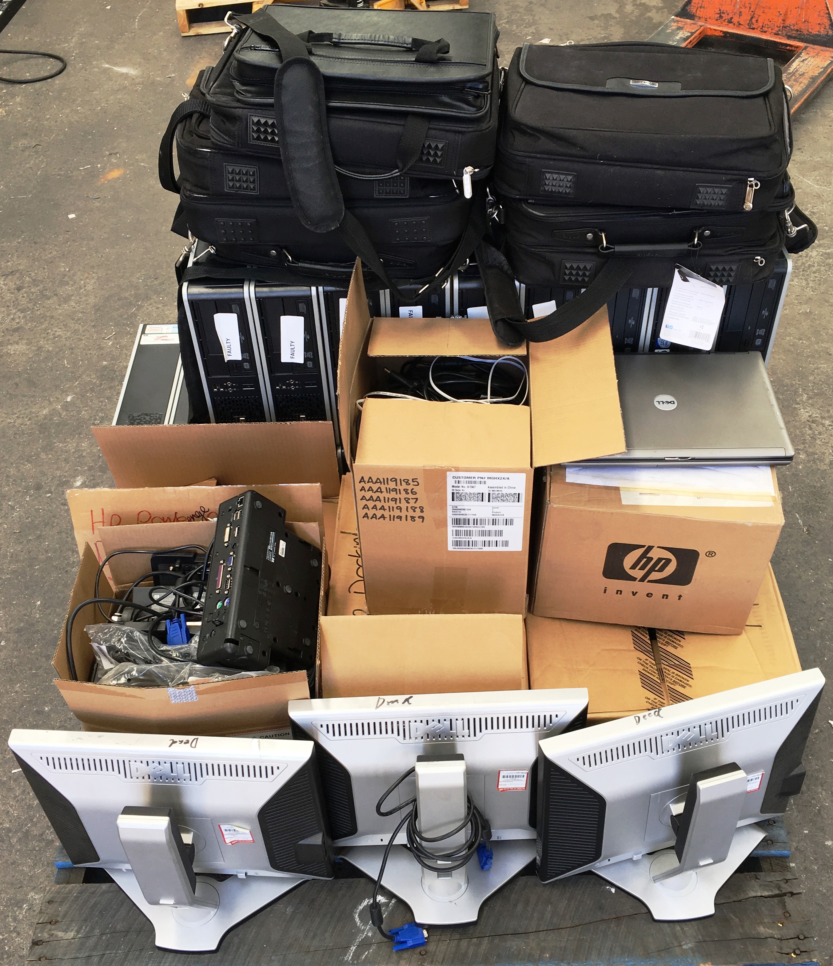 Bulk Lot of HP Computers, Dell - Lot 897308 | ALLBIDS