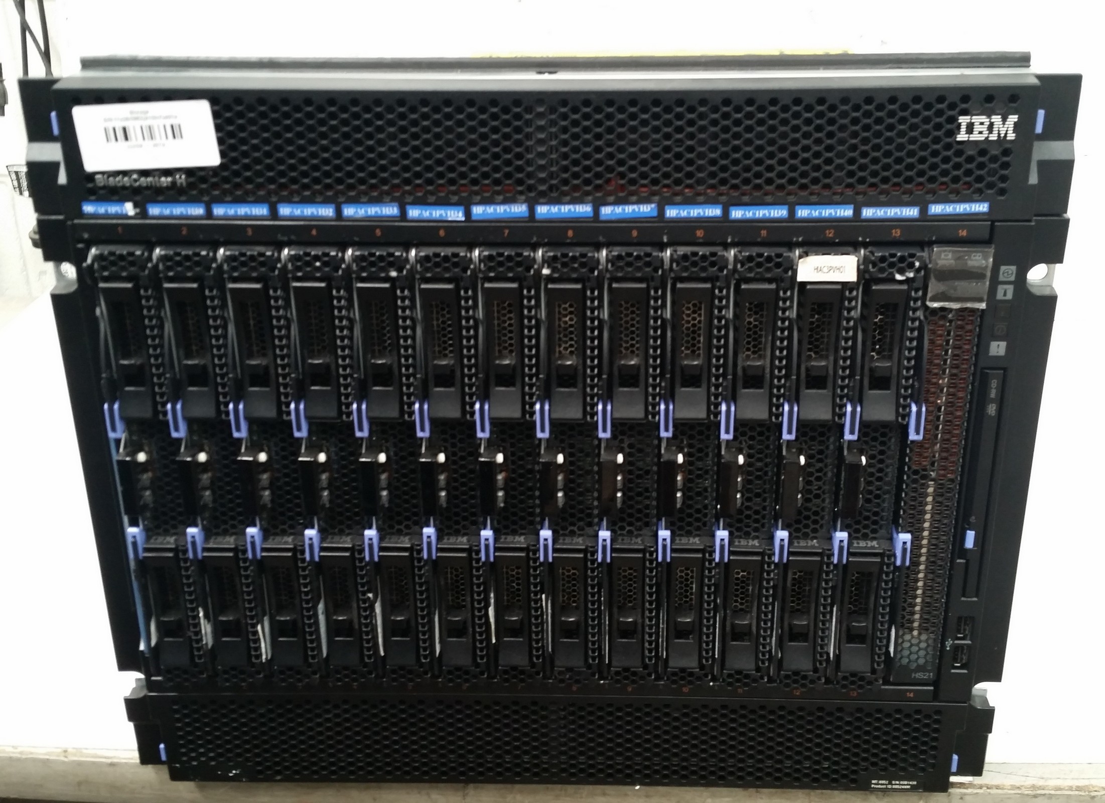 IBM BladeCentre H 8852 14 Bay BladeServer - Lot 901721 | ALLBIDS