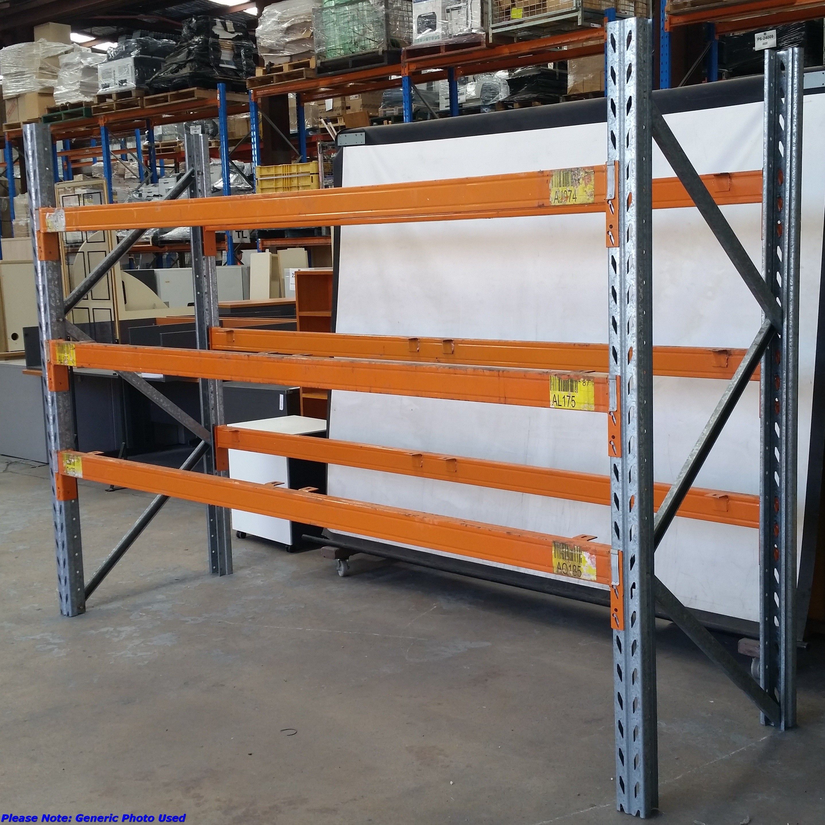 Colby Single Bay Pallet Racking - Lot 888387 | ALLBIDS