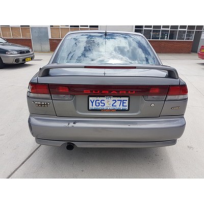5/1998 Subaru Liberty RX 4d Sedan - Lot 885393 | CARBIDS