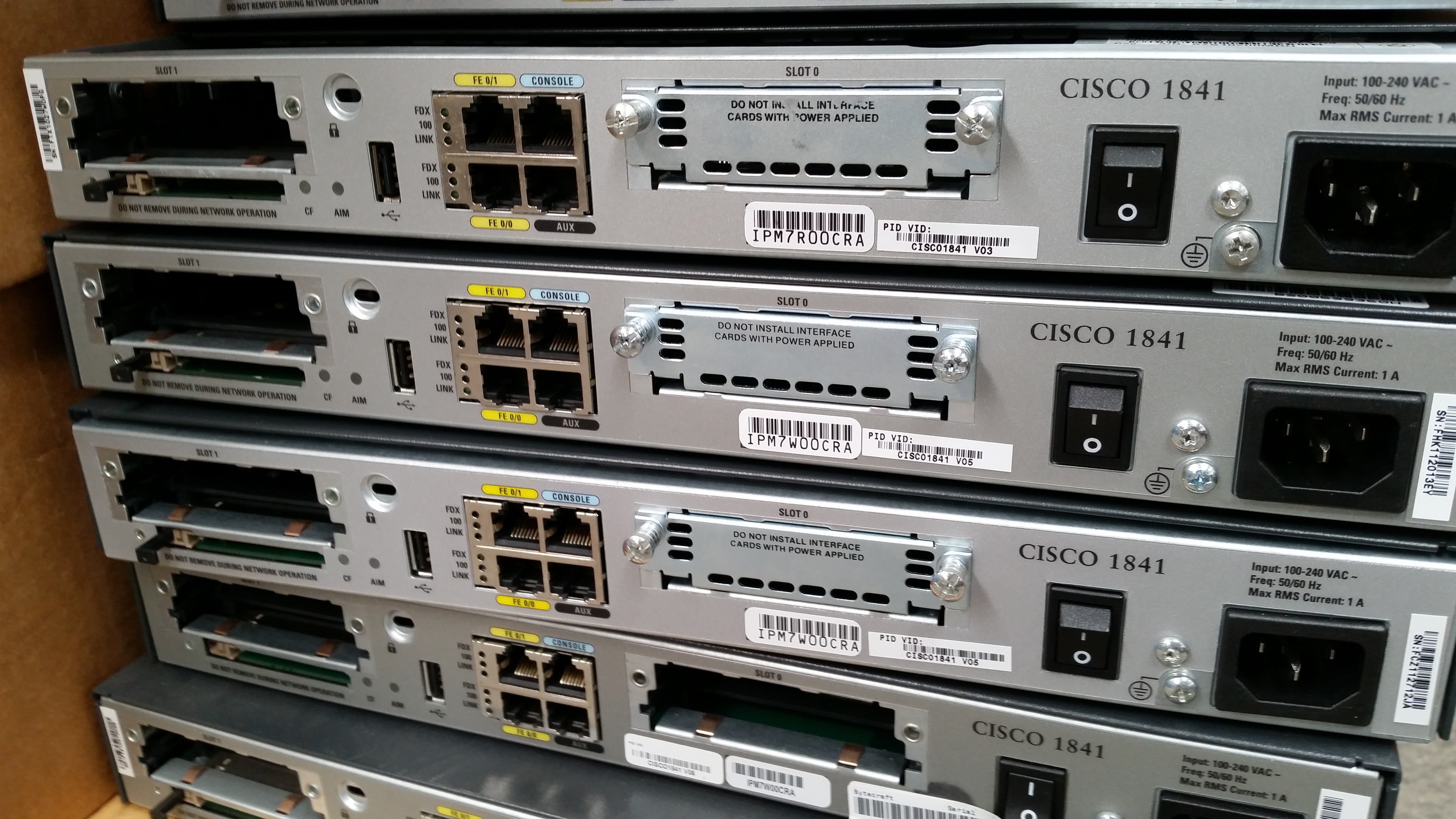 Bulk Lot of Cisco Components Routers - Lot 927879 | ALLBIDS