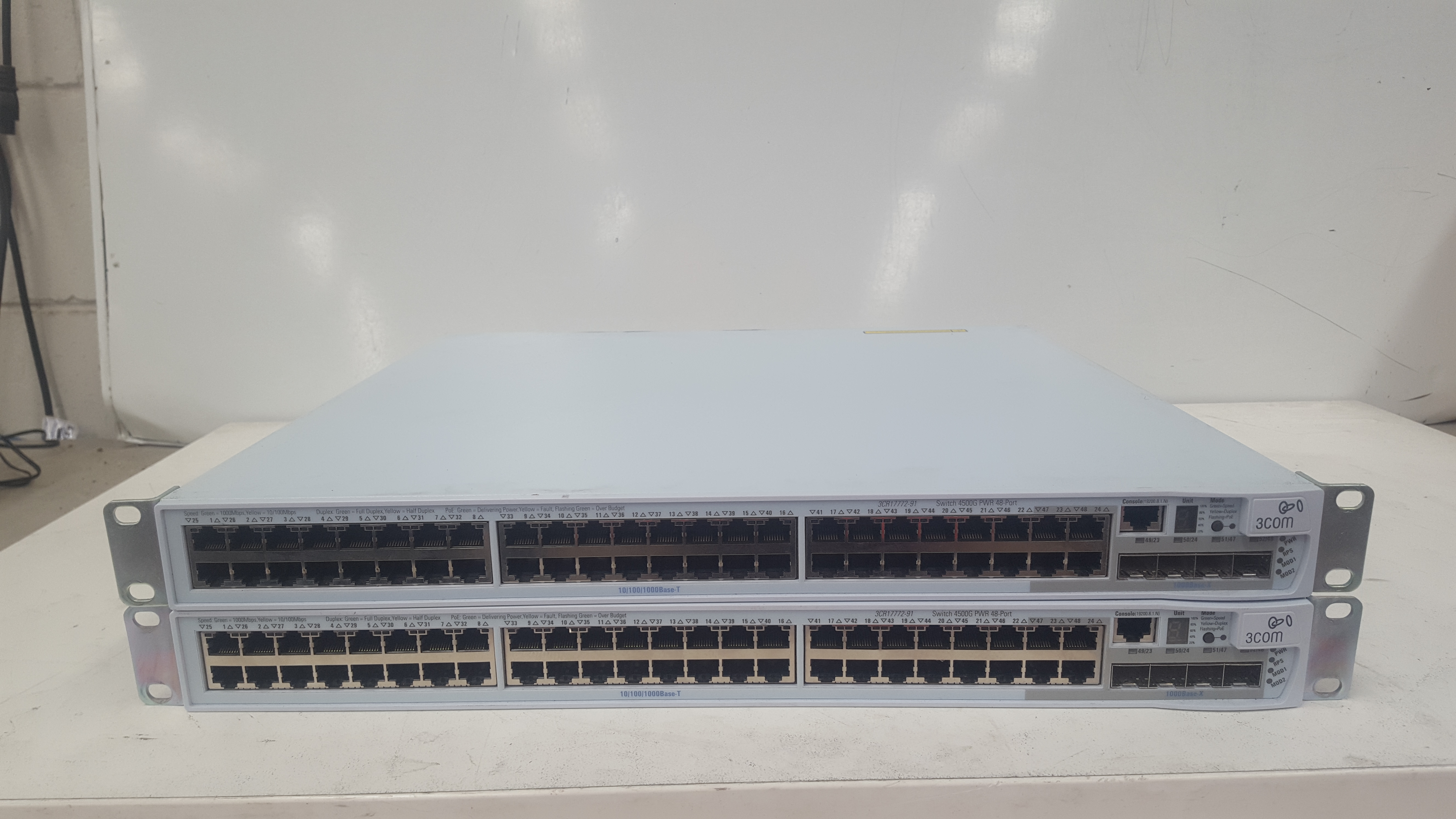 3Com 4500G PWR 48-PORT Switch (Lot - Lot 916111 | ALLBIDS