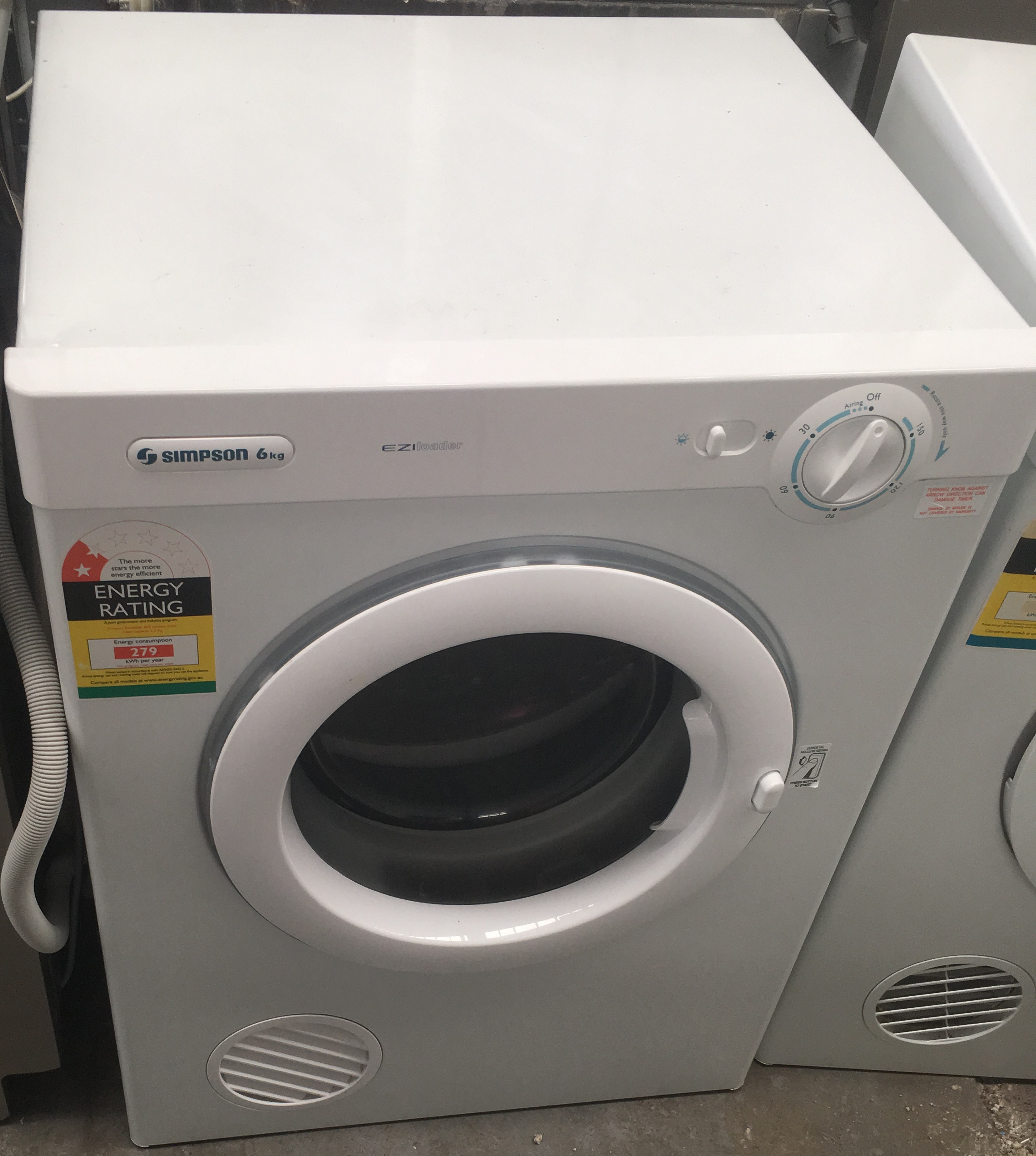 Simpson 6kg Front-Loader Clothes - Lot 904182 | ALLBIDS