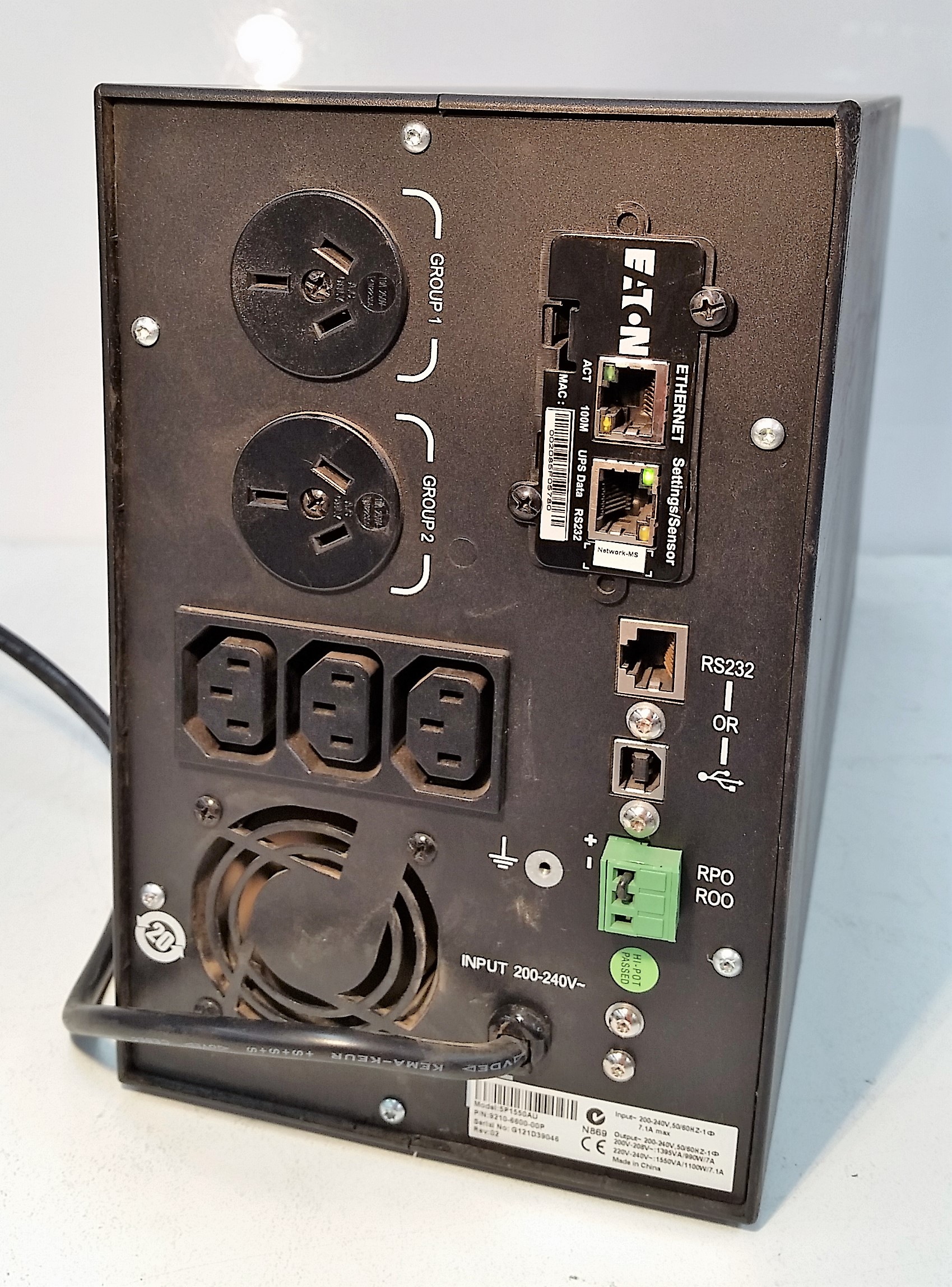 Eaton 5P 1550 UPS - Lot 918434 | ALLBIDS