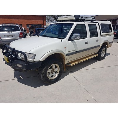10/2001 Holden Rodeo LT Sport (4x4) - Lot 900311 | CARBIDS