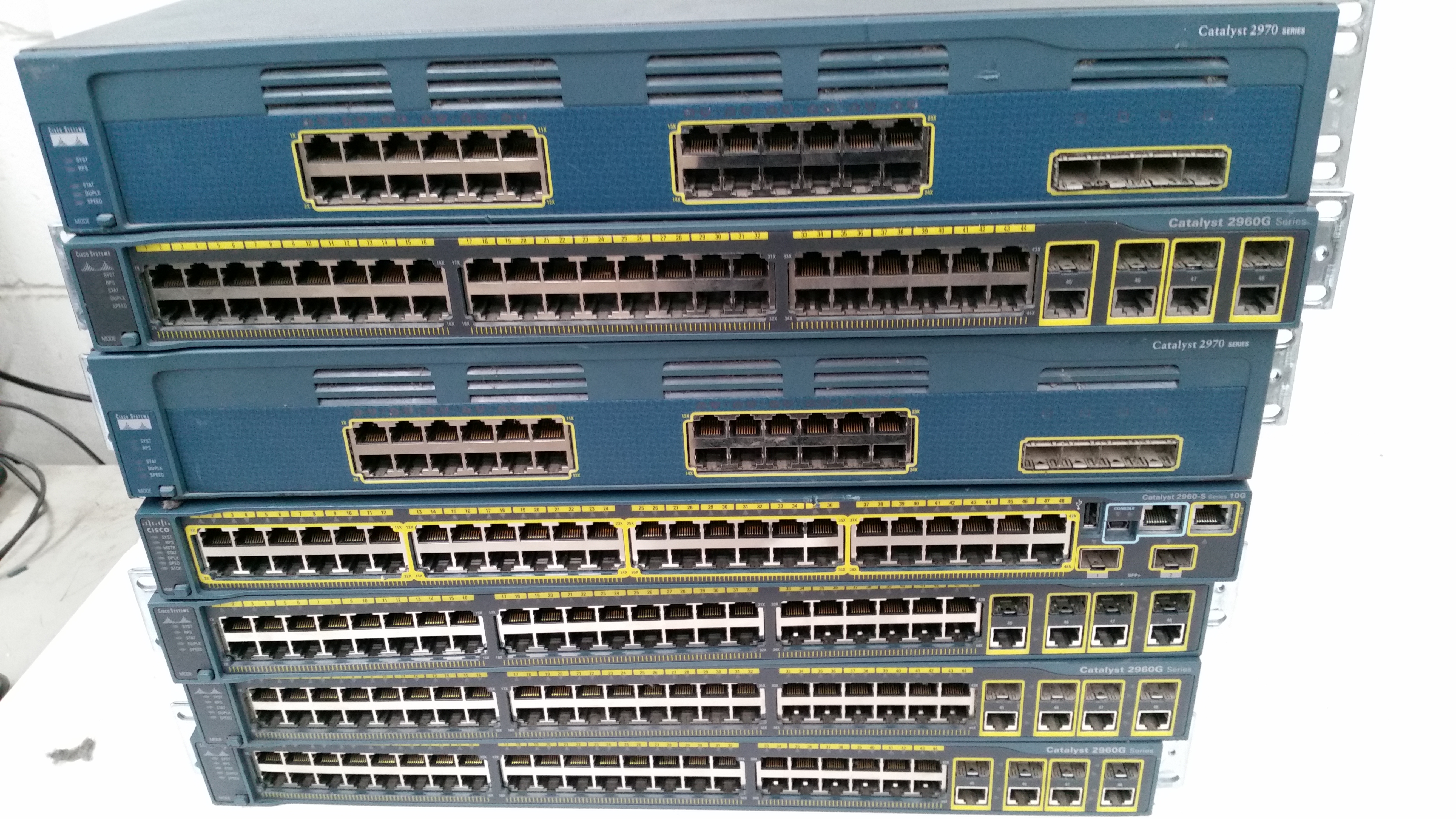 Cisco Catalyst Switch(Lot of 7) - Lot 935367 | ALLBIDS