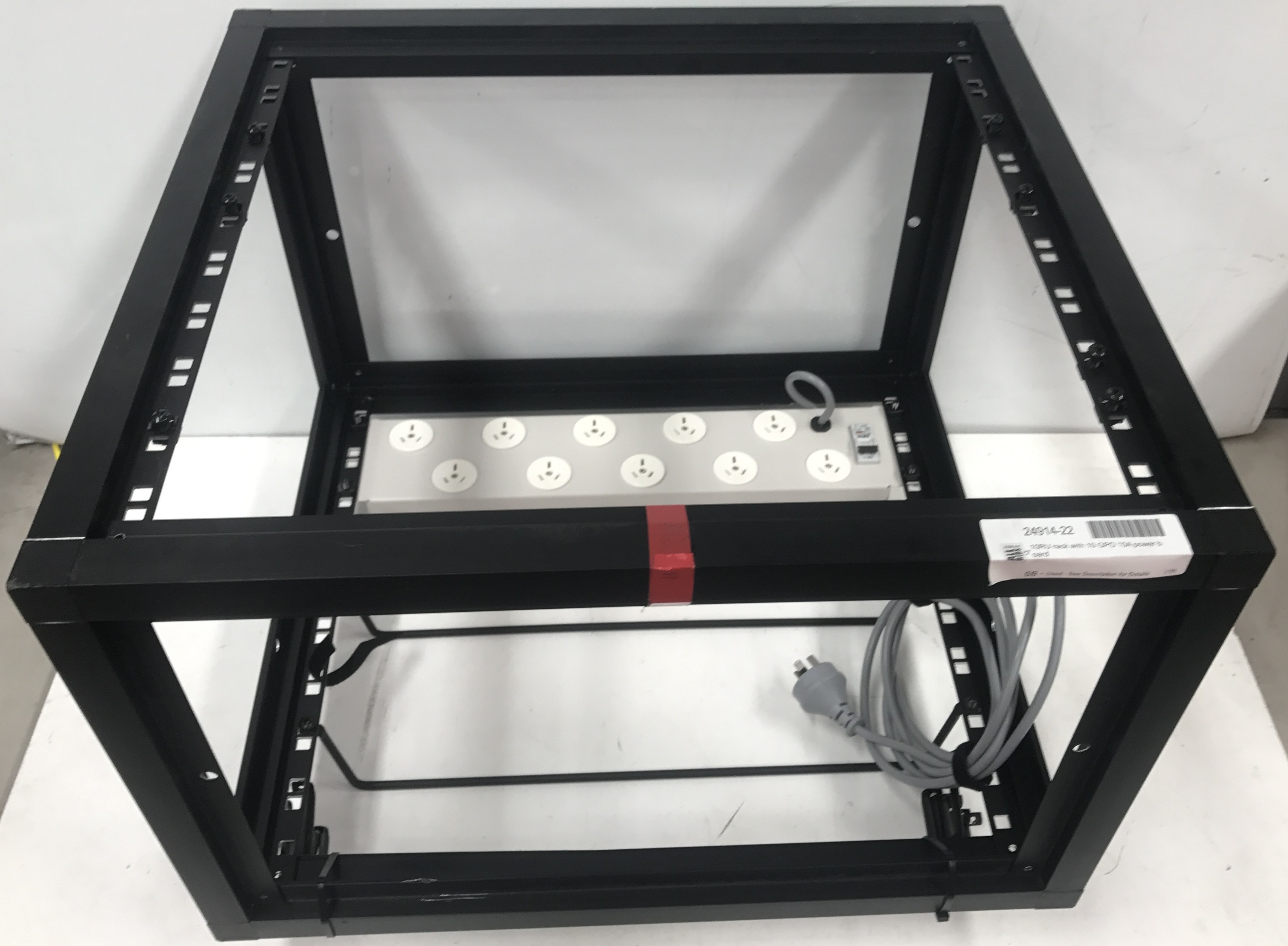 10RU rack with 10 GPO 10A power - Lot 918209 | ALLBIDS