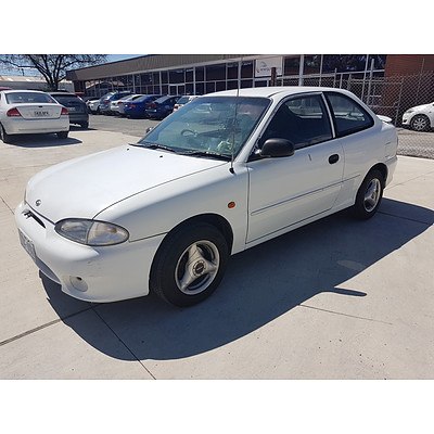 4/1998 Hyundai Excel GX 3d Hatchback - Lot 912473 | CARBIDS