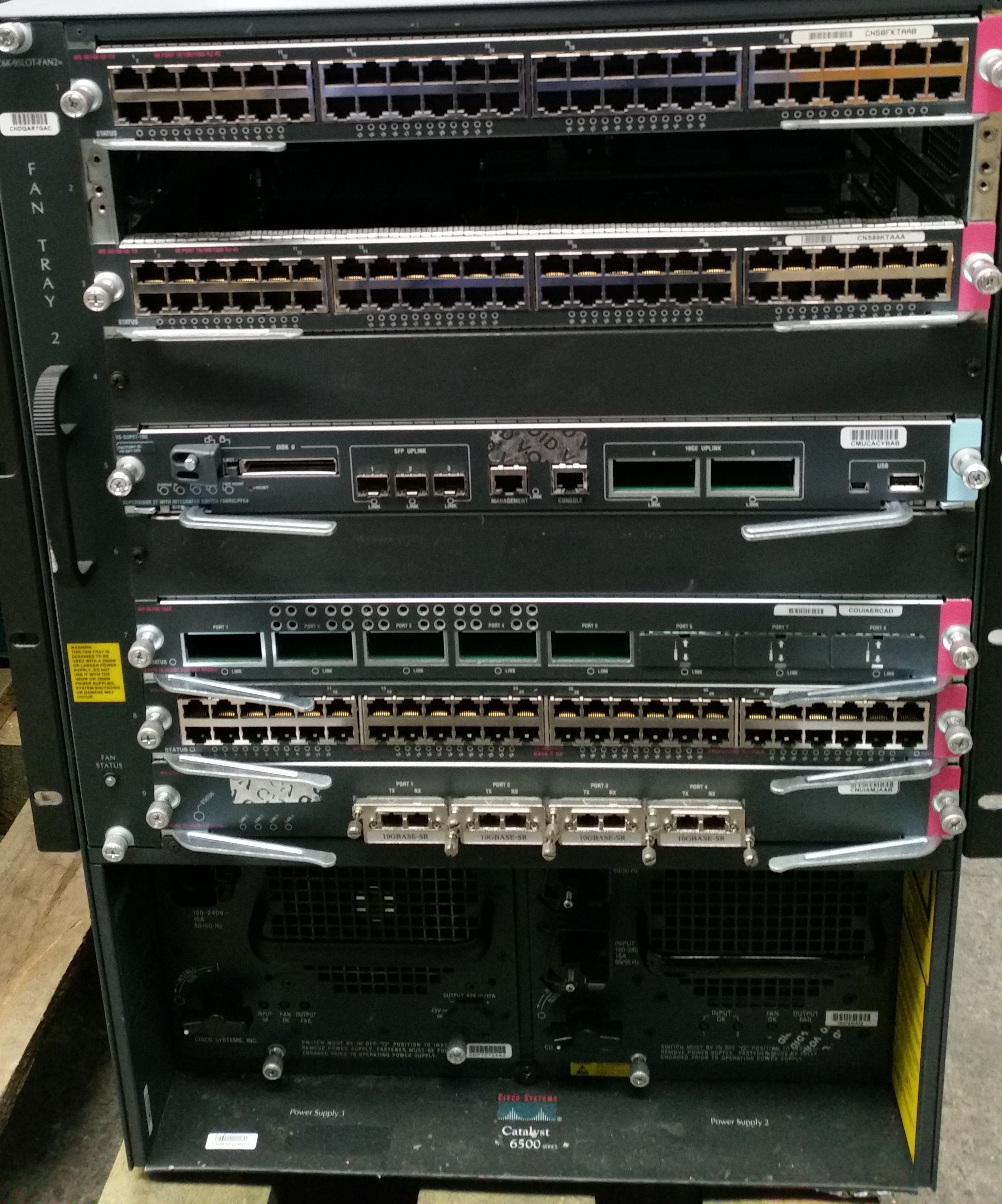 Cisco 6500 Series Catalyst Chassis - Lot 941447 | ALLBIDS