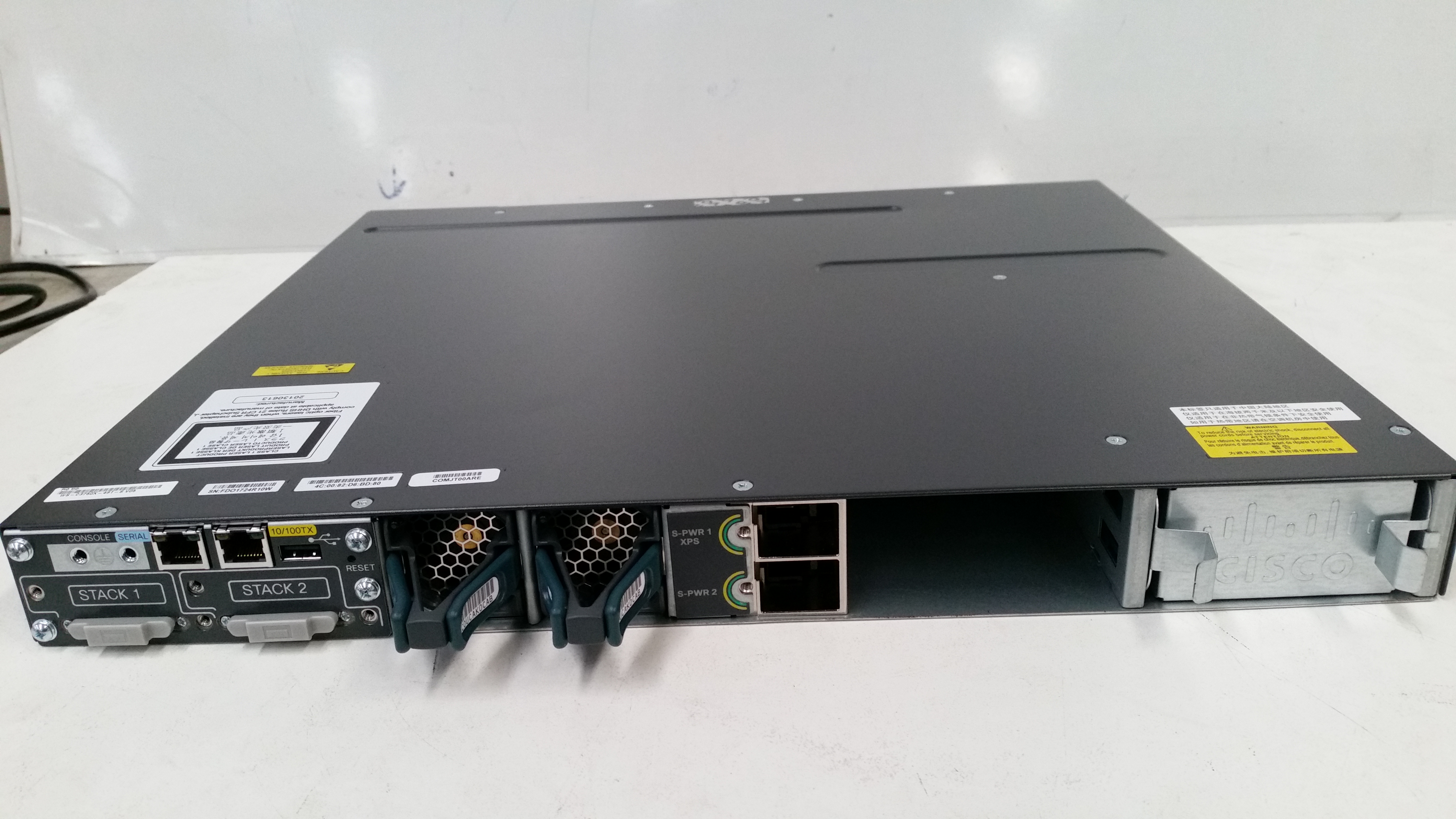 Cisco Catalyst 3750X-48T-S Switch - Lot 941444 | ALLBIDS