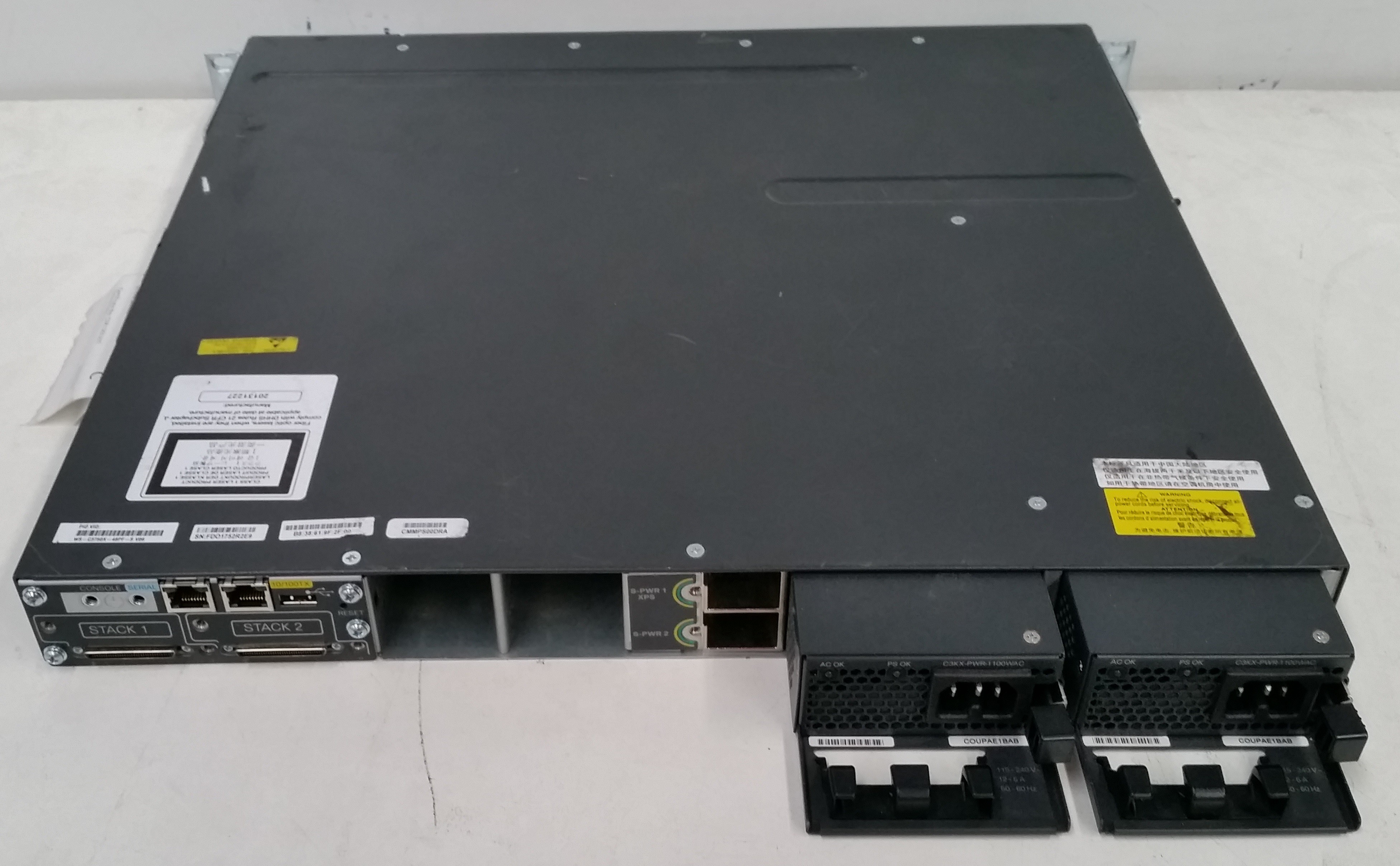 Cisco Catalyst 3750-X Series POE+ - Lot 943242 | ALLBIDS