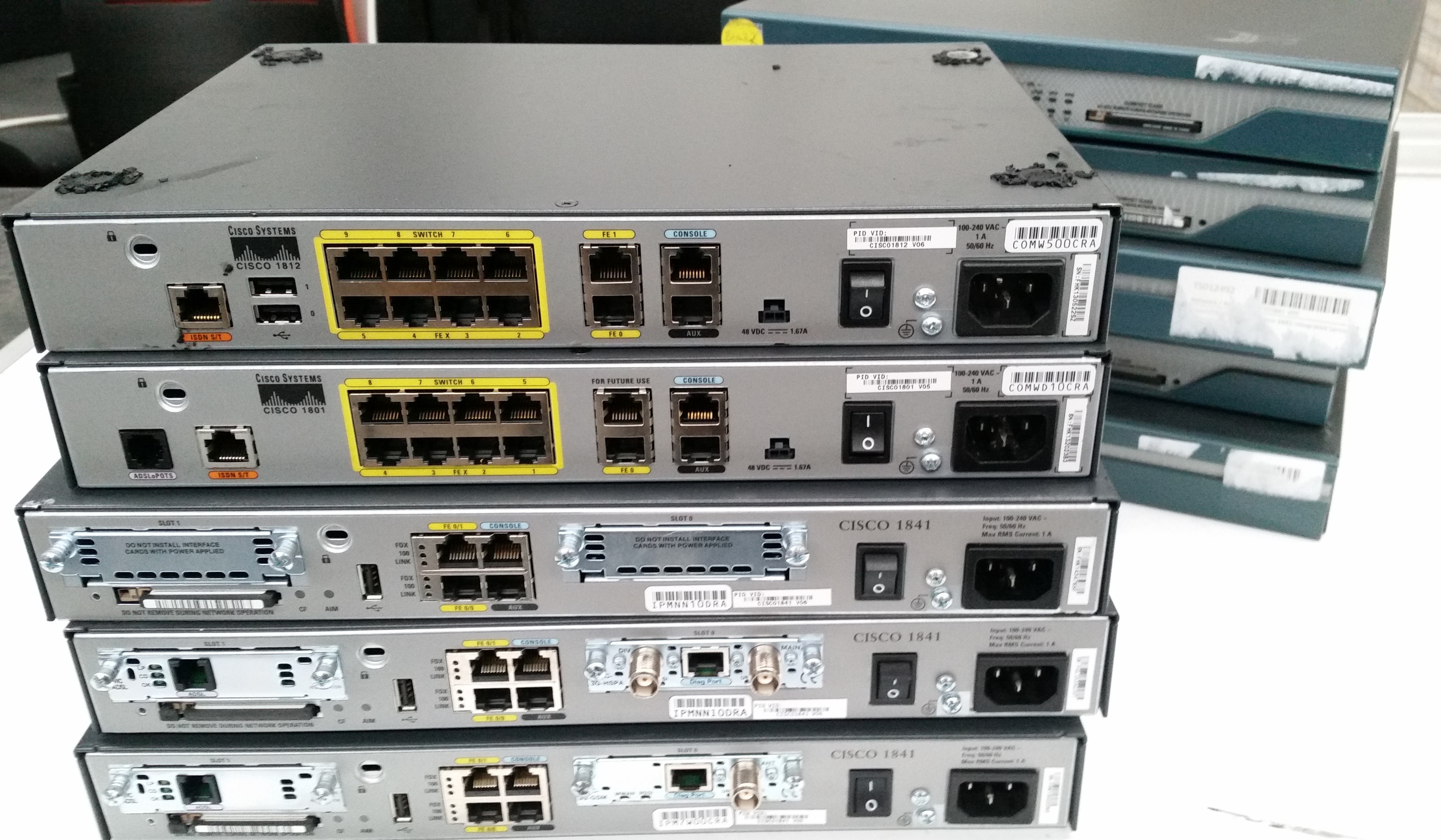 Cisco 1800 Series Integrated Service - Lot 949672 | ALLBIDS