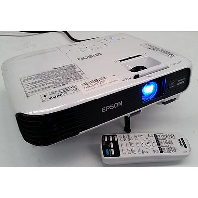 Epson EB-W130 WXGA 3 LCD Projector - Lot 949465 | ALLBIDS