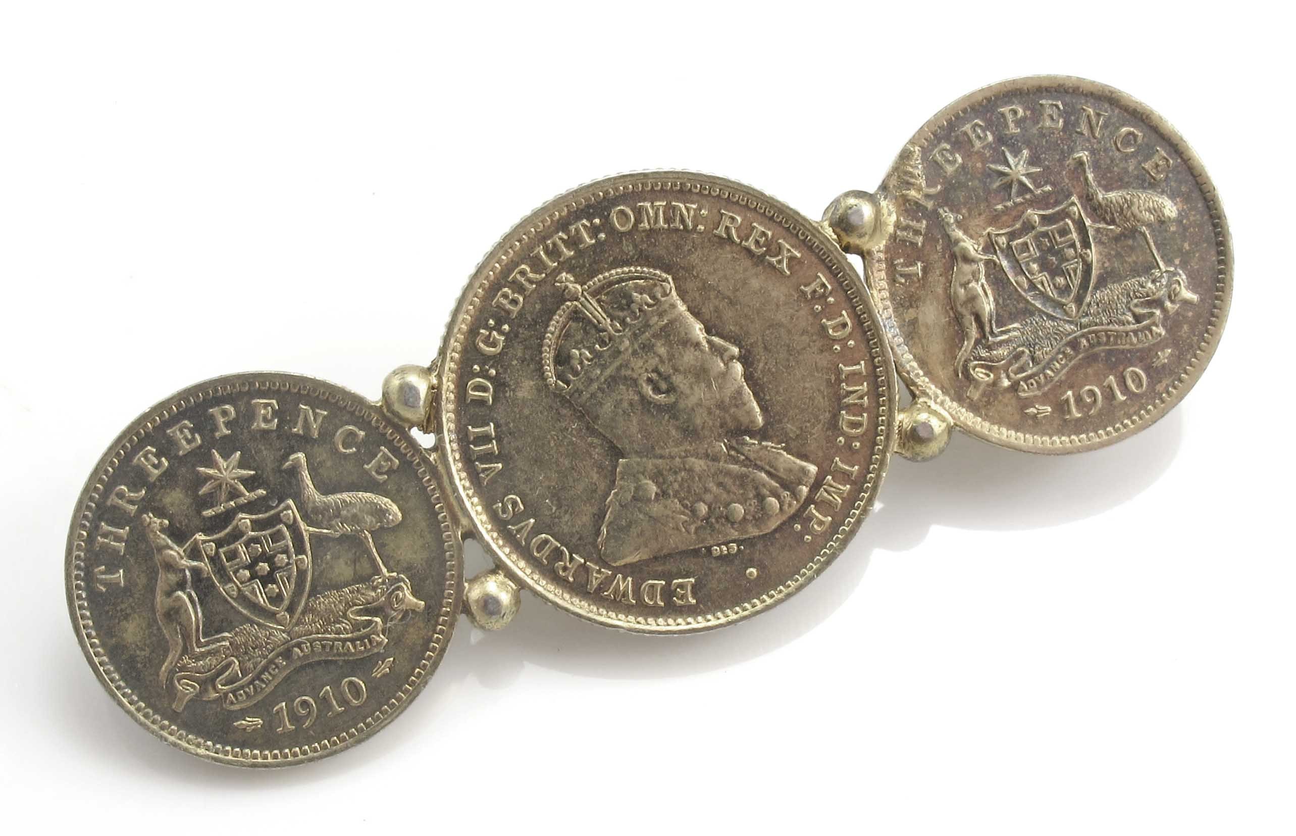 Silver Coin Brooch Circa 1910 - Lot 919008 | ALLBIDS