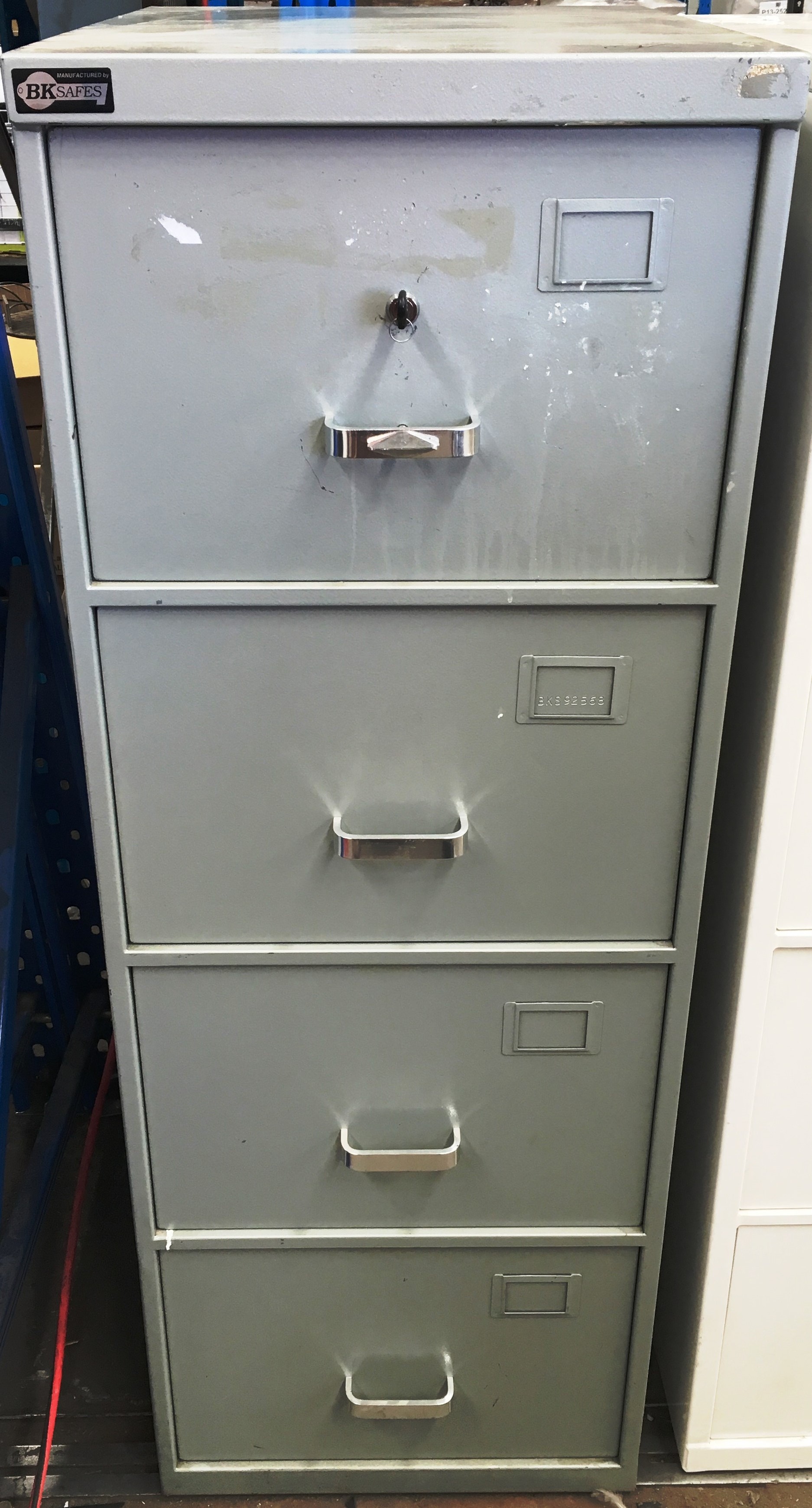 BK Safes Grey C Class Four Drawer - Lot 925350 | ALLBIDS