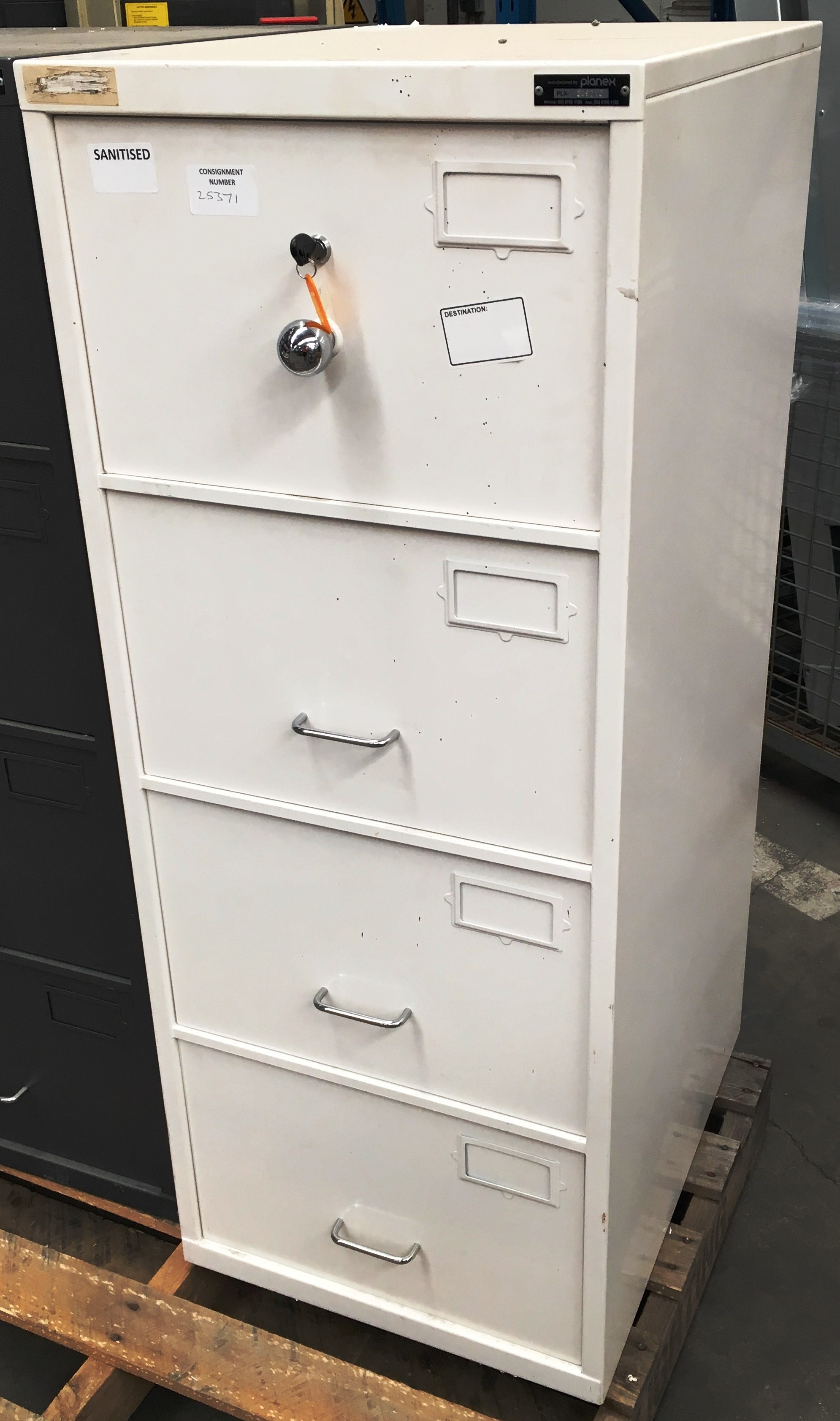 Planex White C Class Four Drawer - Lot 951390 | ALLBIDS