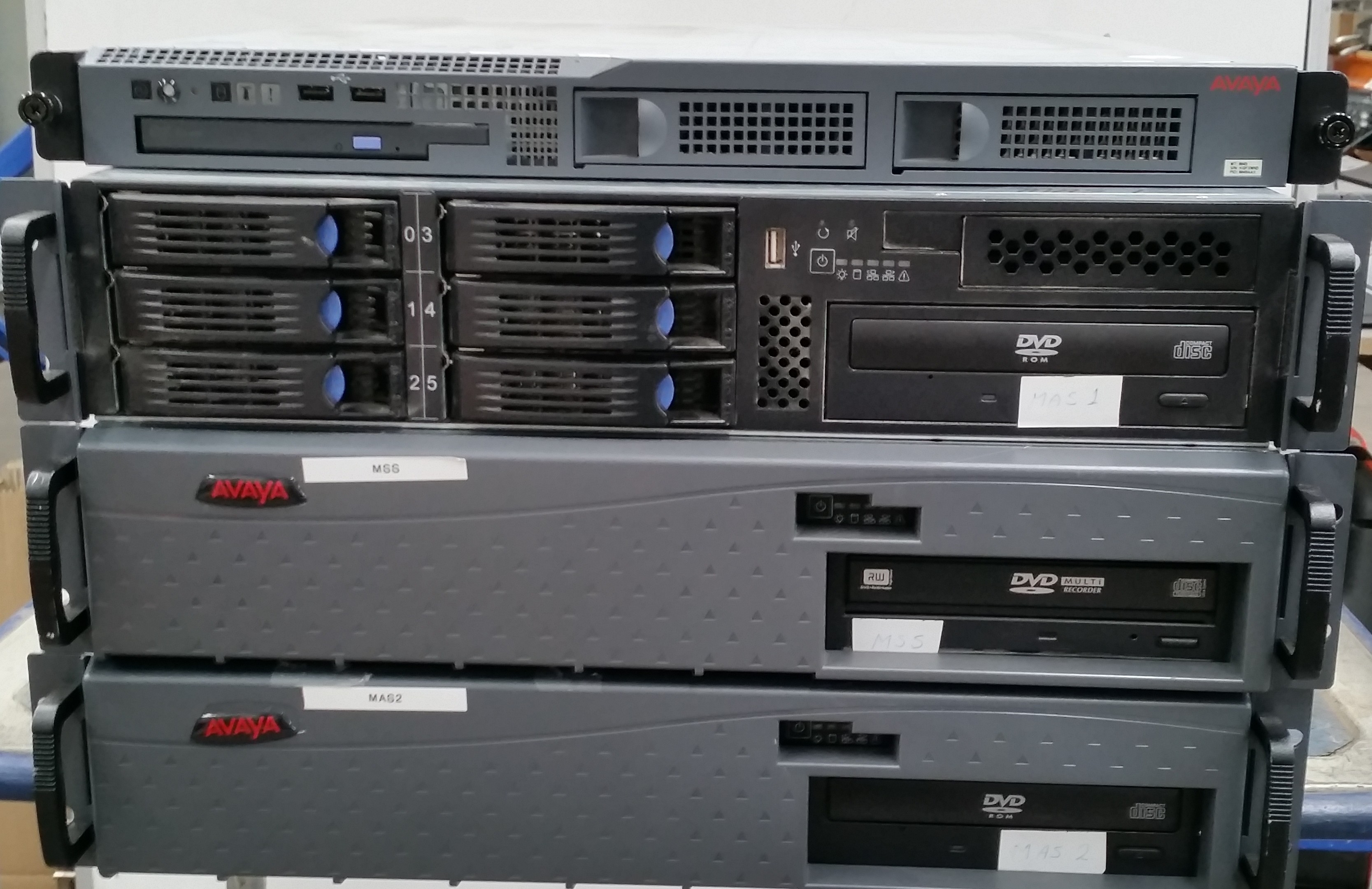 Assorted Avaya Servers Lot of Four - Lot 957126 | ALLBIDS