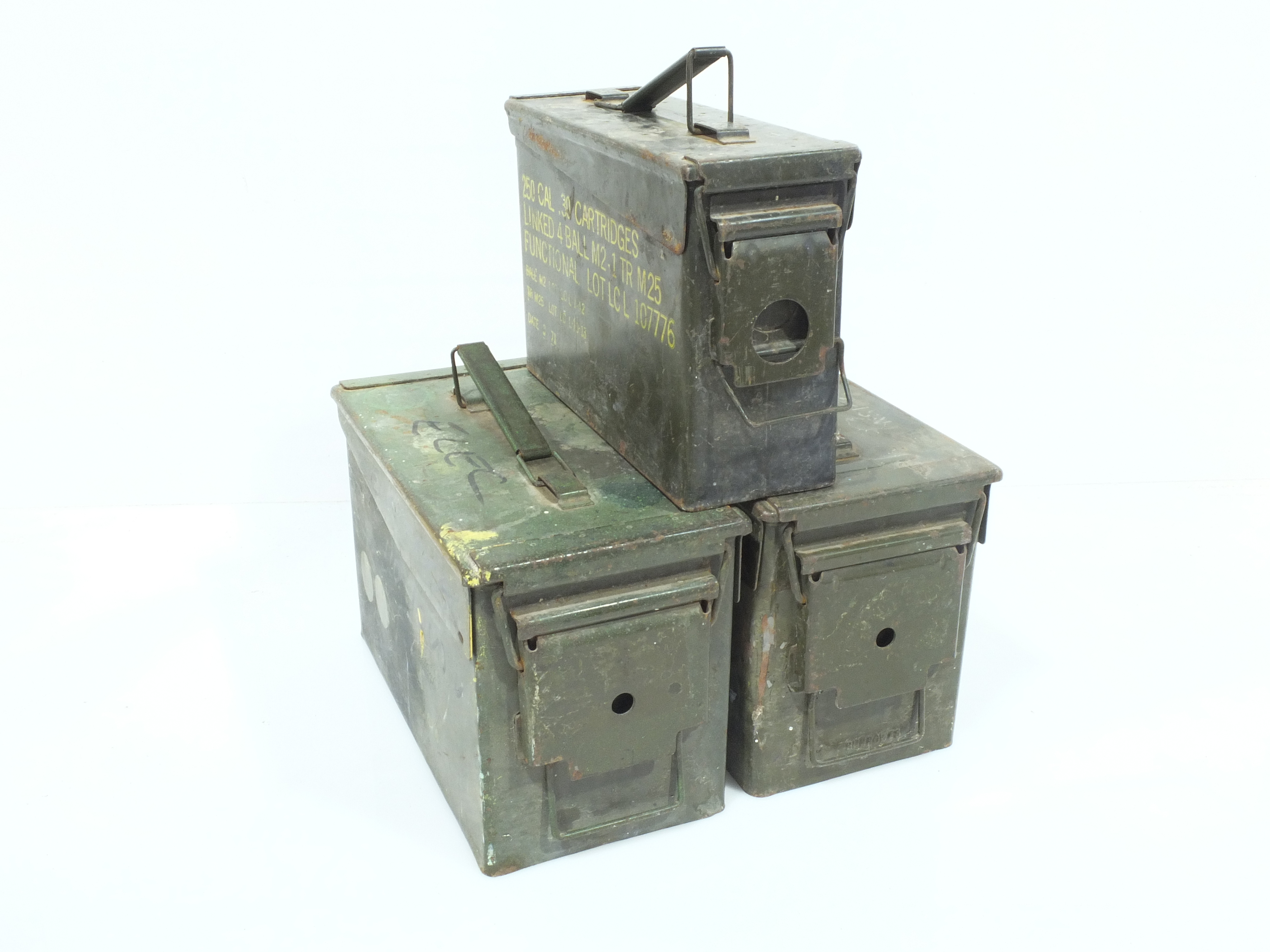 Three Various Ammunition Boxes - Lot 945367 | ALLBIDS