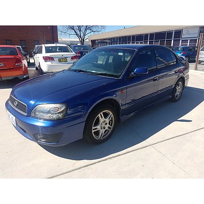 5/2002 Subaru Liberty RX MY02 4d - Lot 937403 | CARBIDS