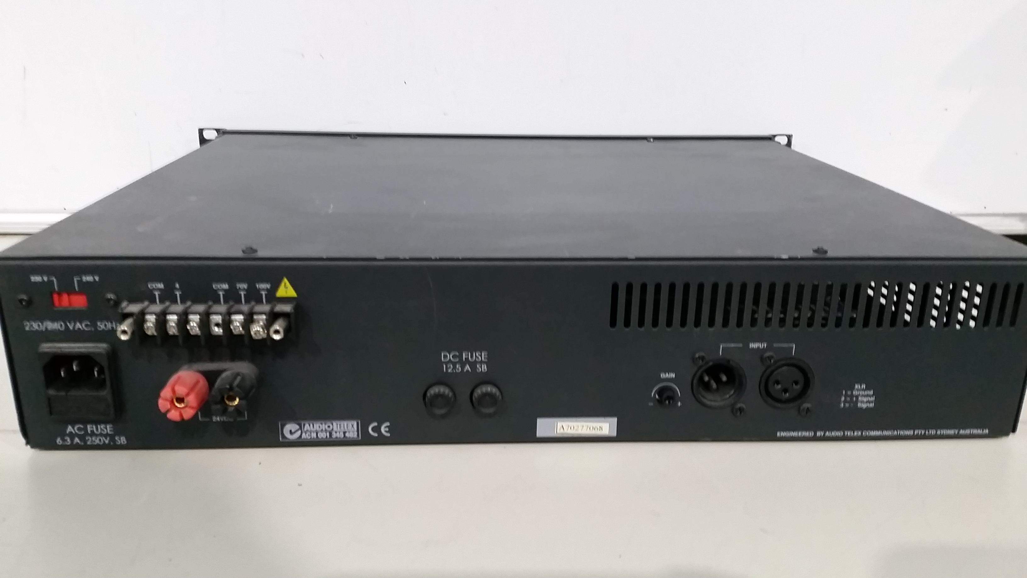 Australian Monitor AMIS 250P Installation - Lot 980839 | ALLBIDS