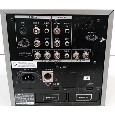 Sony PVM 9044QM 9" Colour Video - Lot 977062 | ALLBIDS