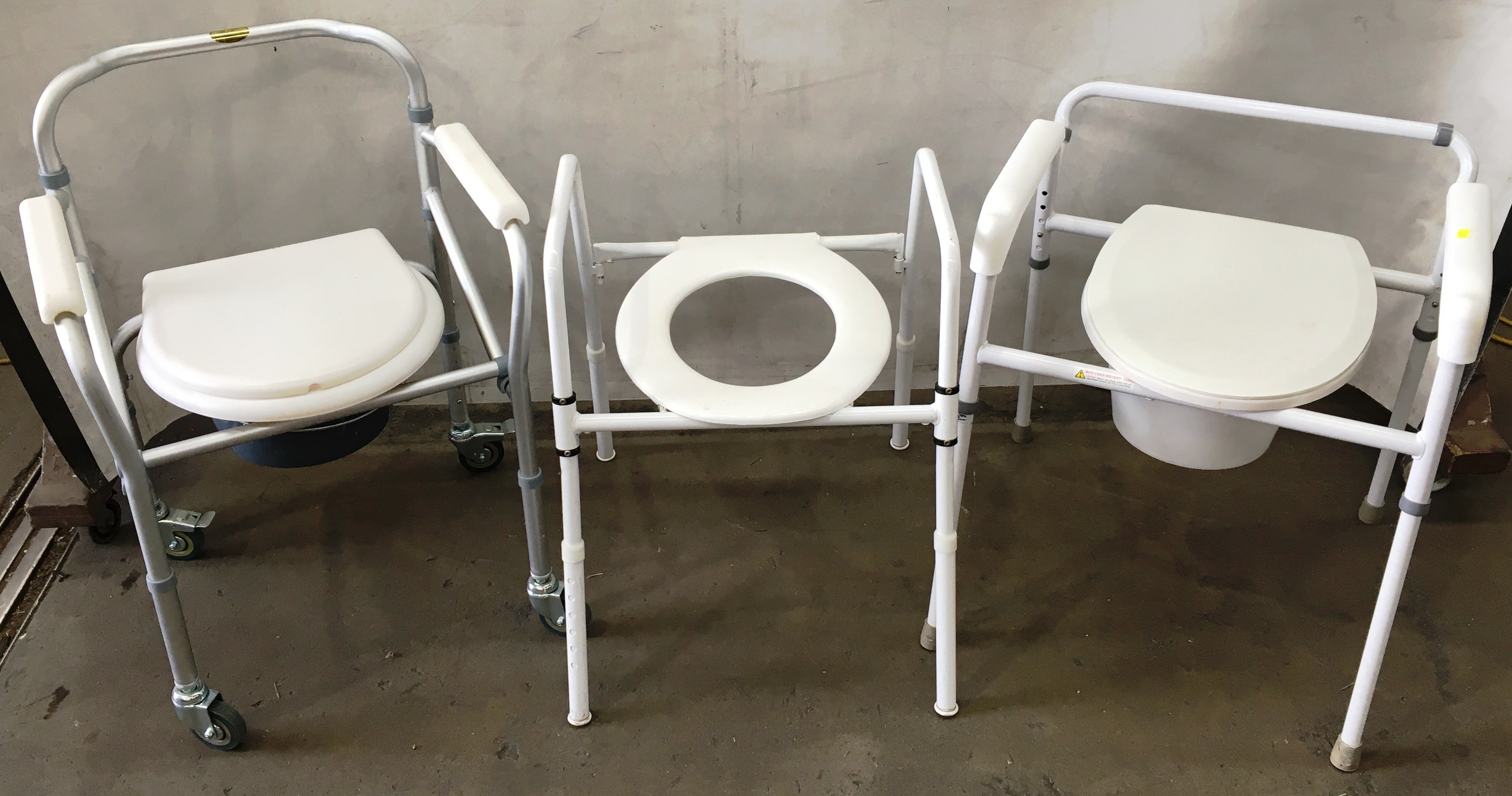 Three Bedside Commode Chairs - Lot 956425 | ALLBIDS