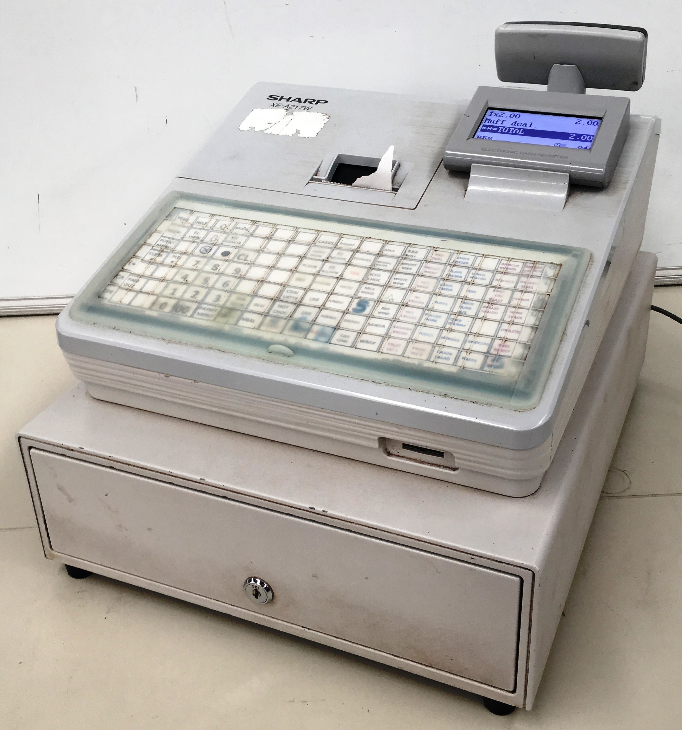 Sharp XE-A217W Cash Register - Lot 955488 | ALLBIDS