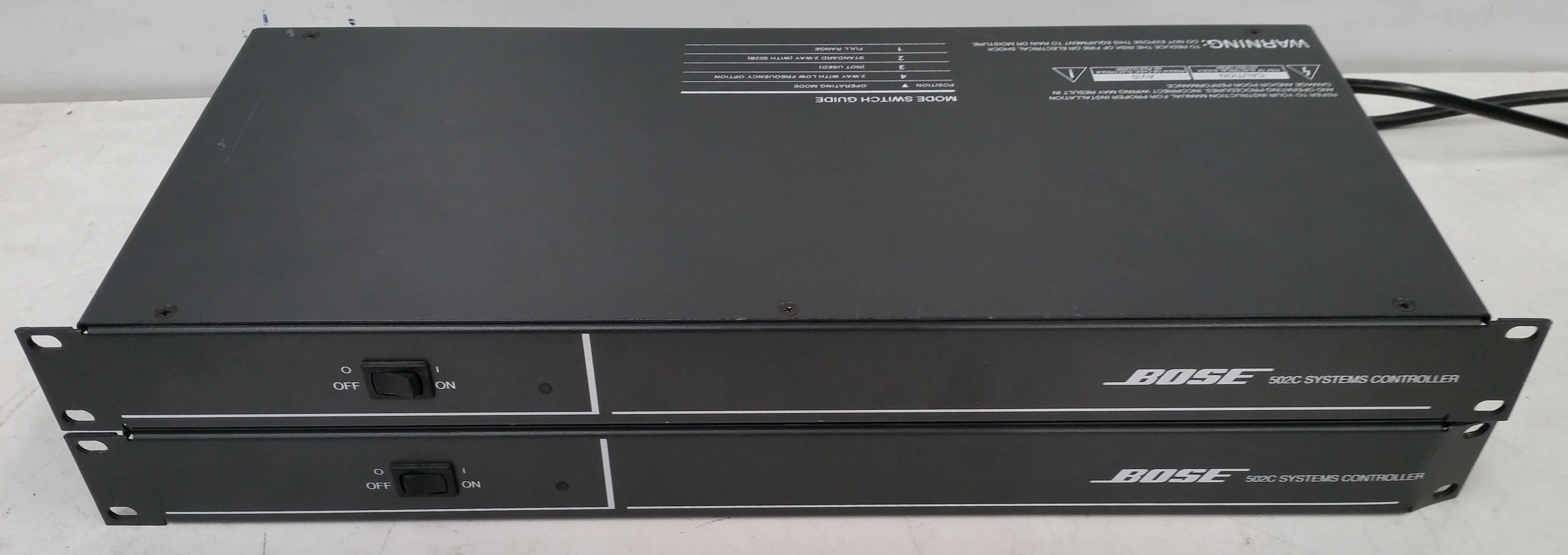 Bose 502C Systems Controller Lot - Lot 977662 | ALLBIDS