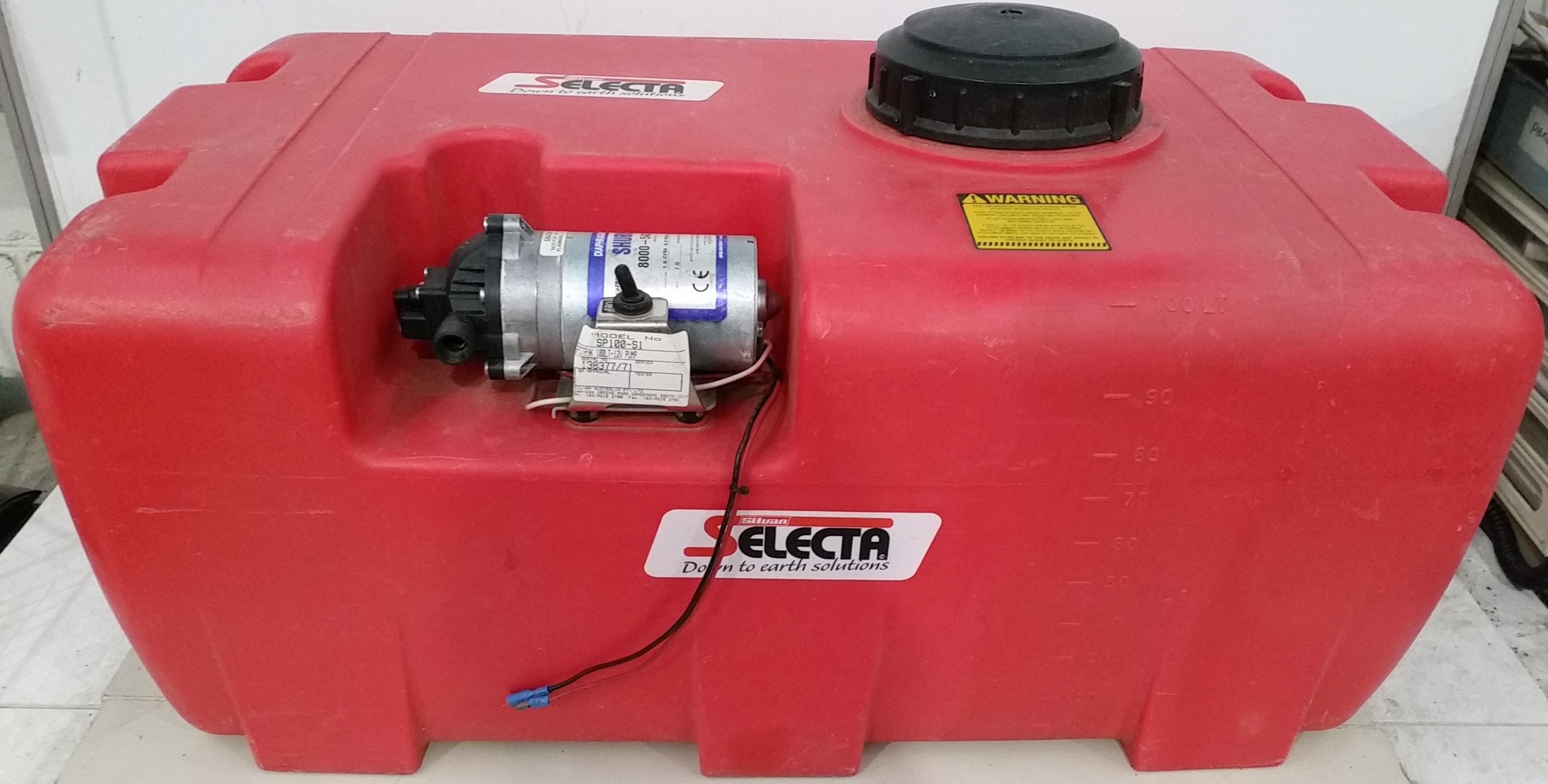 Silvan Selecta 100 Litre Tank With - Lot 991845 | ALLBIDS