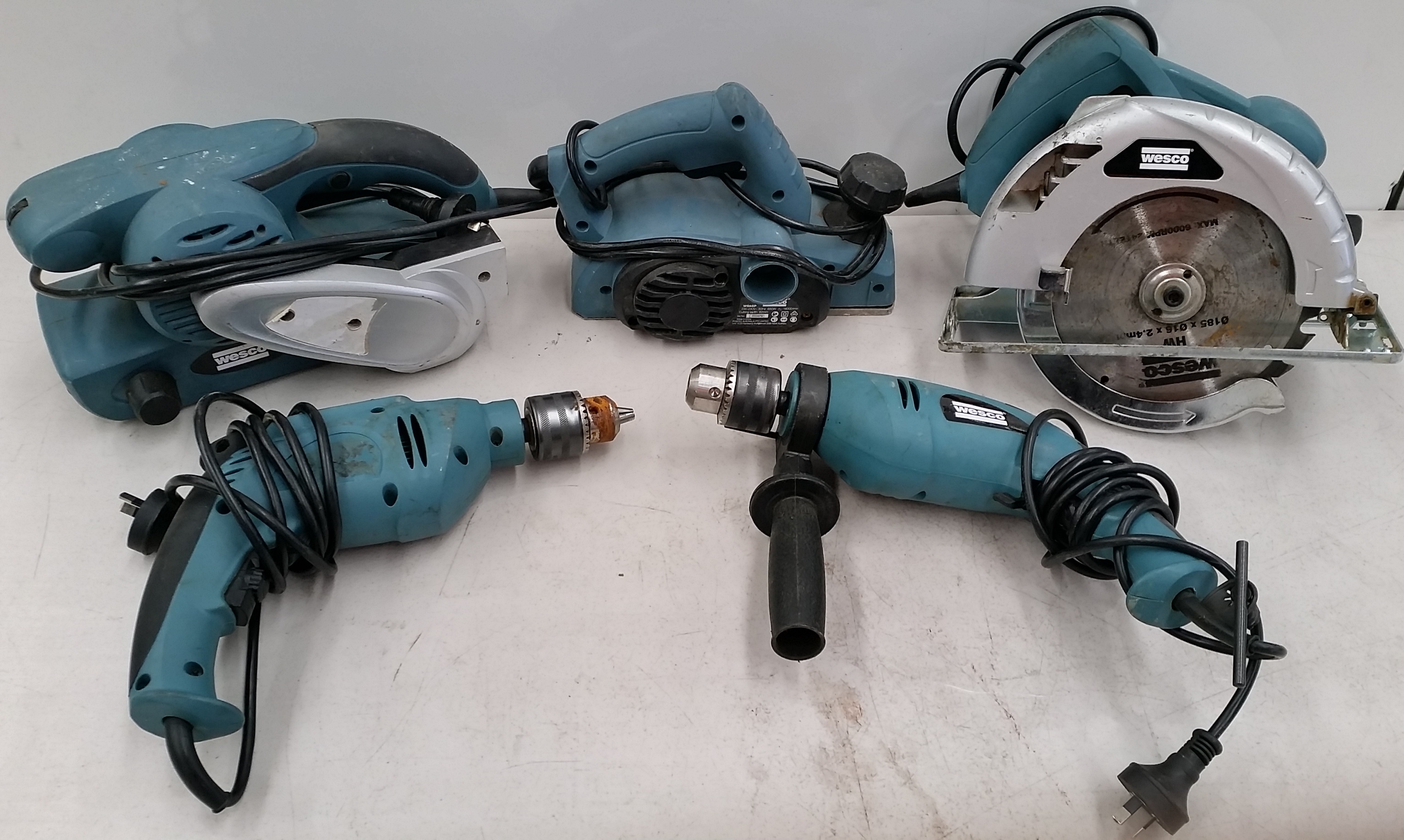 Wesco Power Tools Lot of Five - Lot 999029 | ALLBIDS