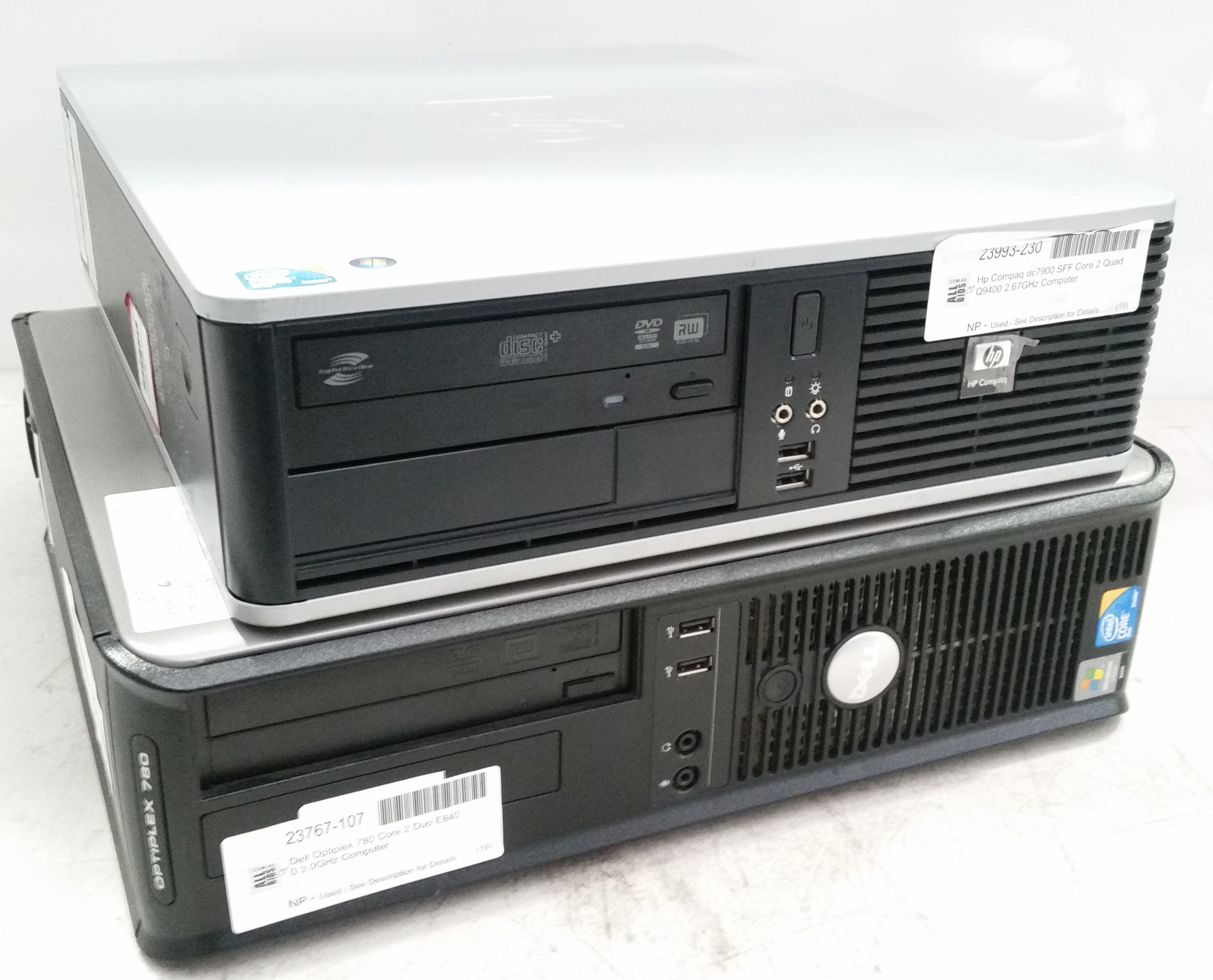 Dell Optiplex 780 Hp dc7900 Computers - Lot 998706 | ALLBIDS