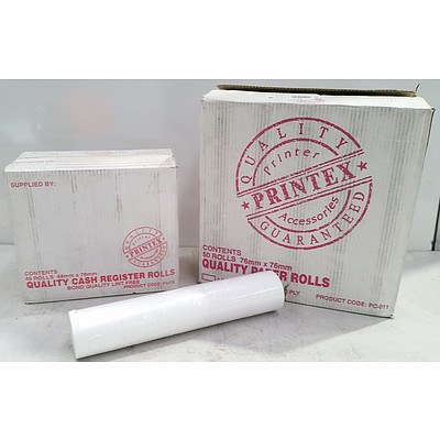 712 Rolls of Printex Thermal Paper - Lot 998707 | ALLBIDS