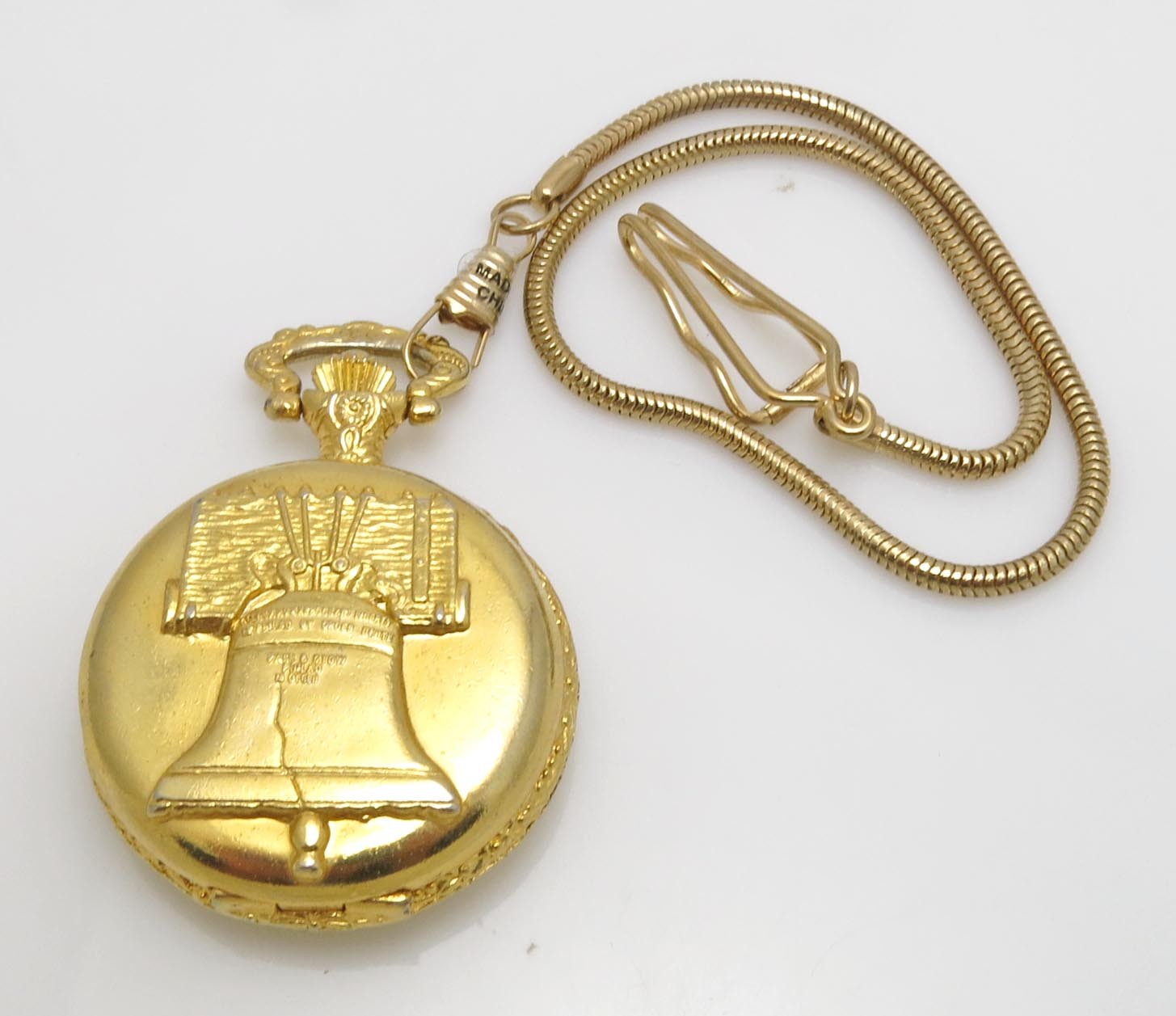 Liberty Bell Pocket Watch with - Lot 1001403 | ALLBIDS