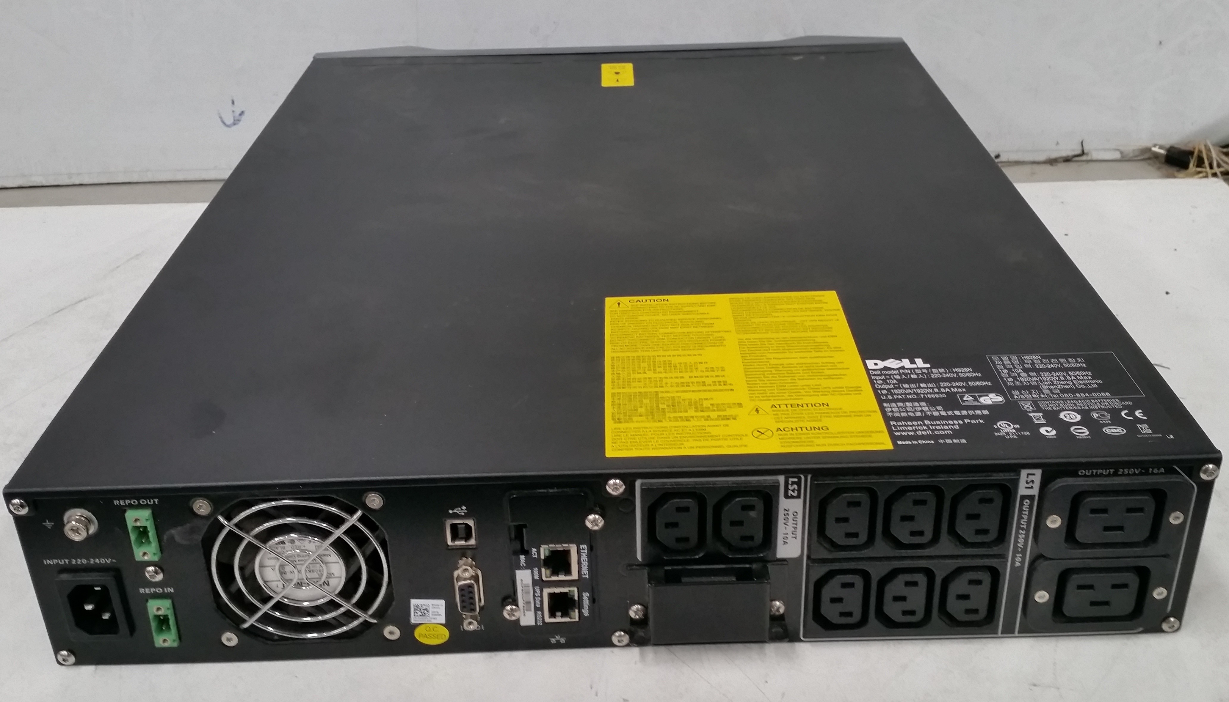 Dell UPS 1920W 2RU Rackmount UPS - Lot 1001863 | ALLBIDS