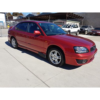 8/2001 Subaru Liberty RX MY01 4d - Lot 998825 | CARBIDS