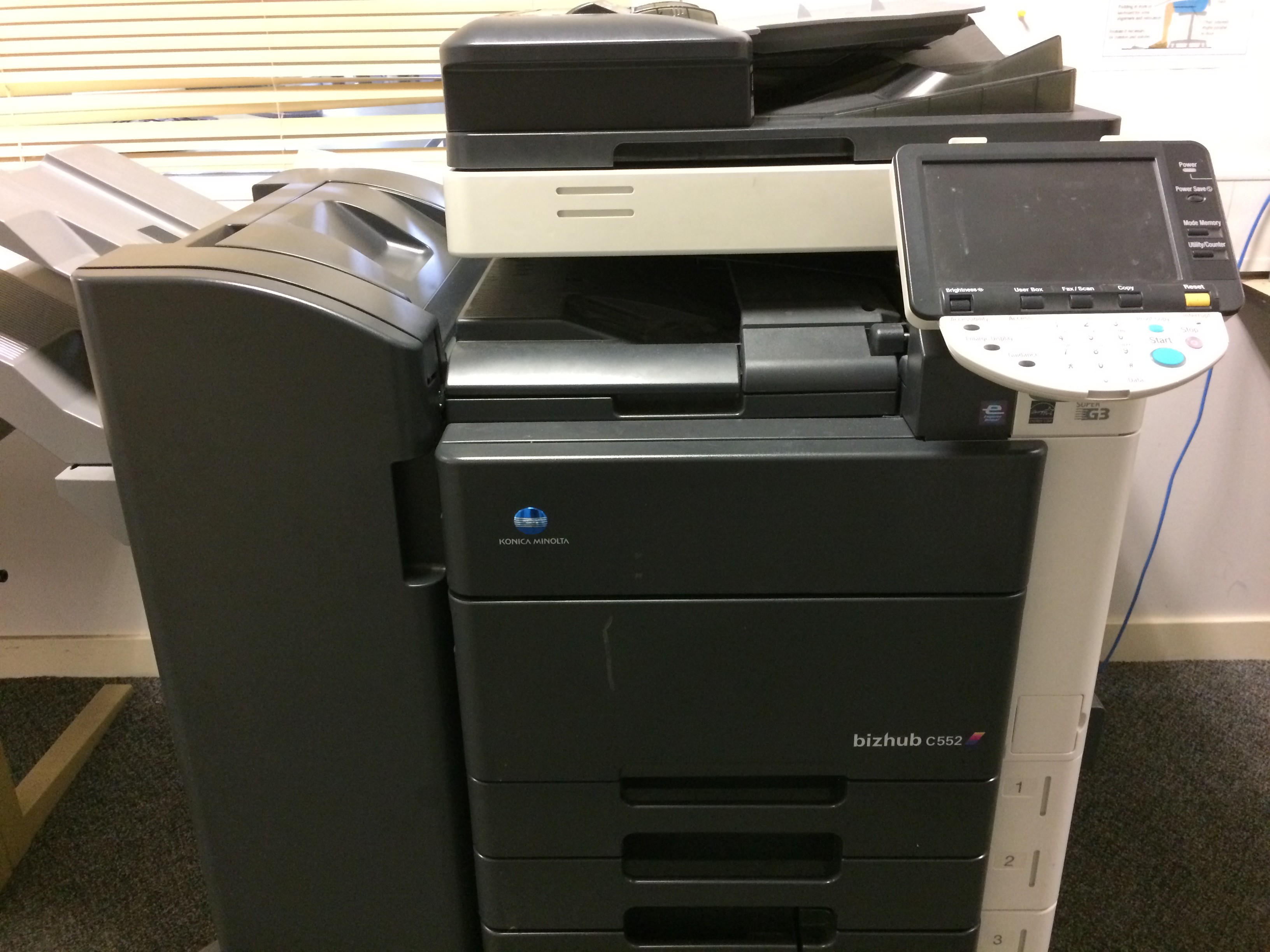 Konica Minolta Bizhub C552 Colour - Lot 1000648 | ALLBIDS